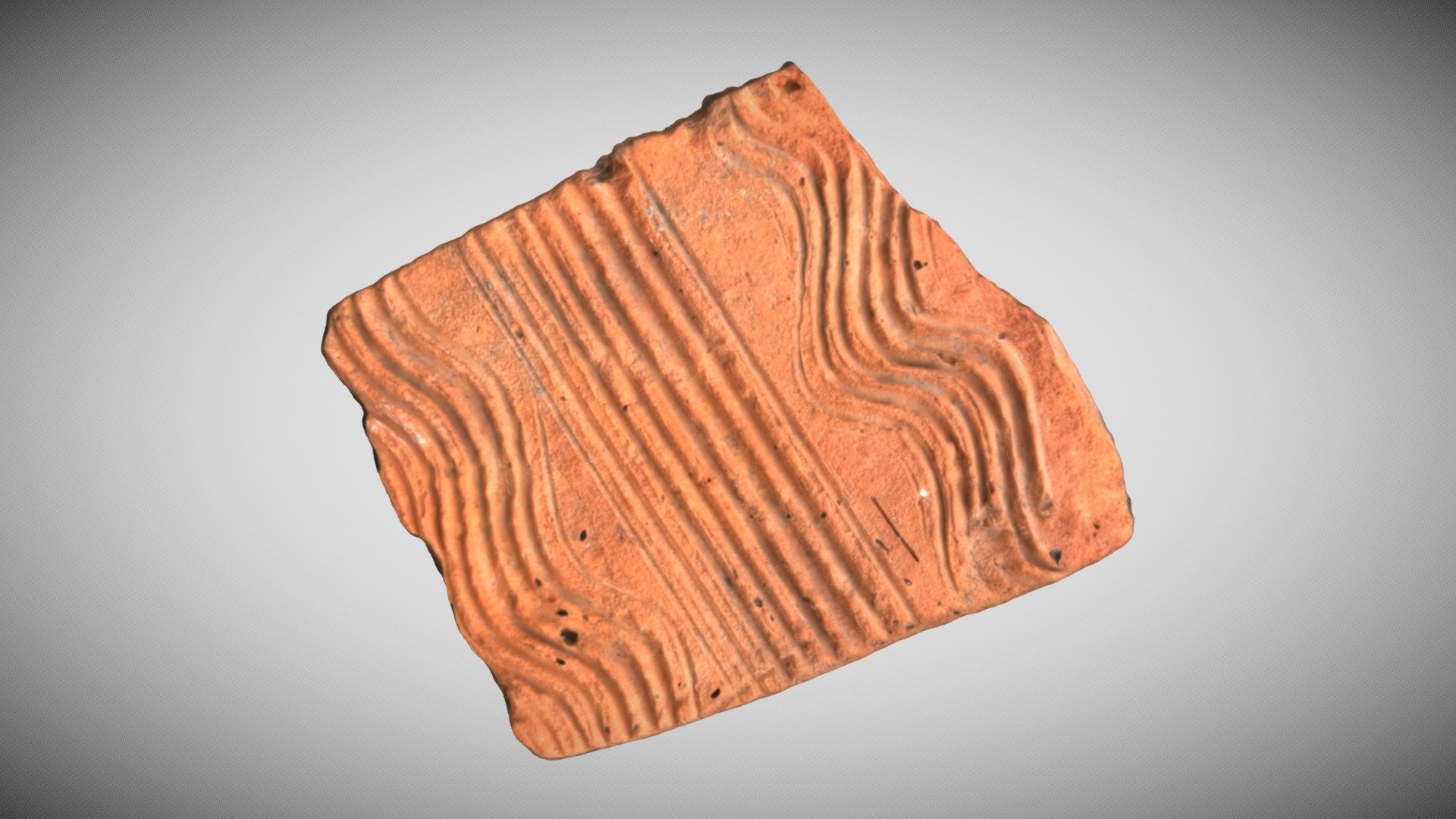 Roman Hypocaust Tile Fragment - Download Free 3D model by v777 [cbc952e ...