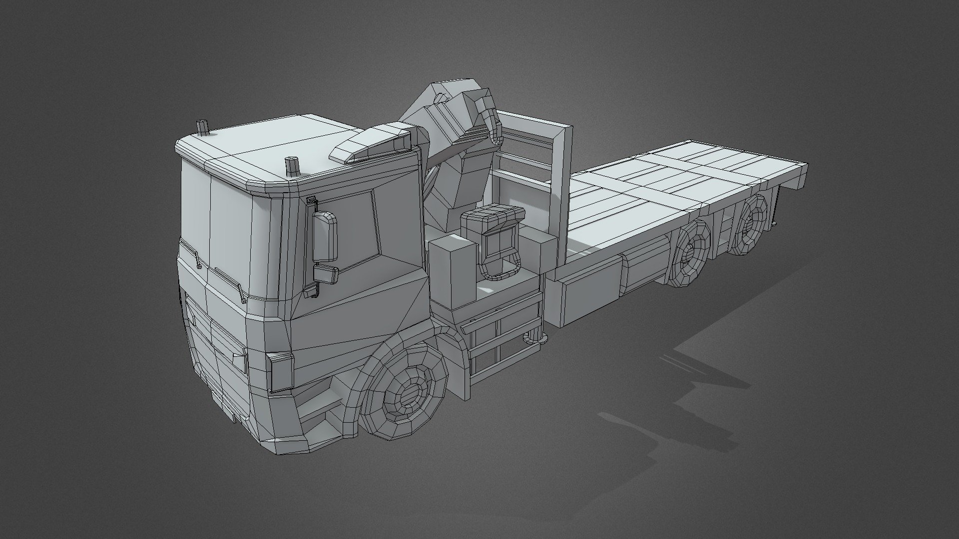 Daf CF 410 with Haib XS 377 Low-poly - 3D model by YamiSake [cbcad9b ...
