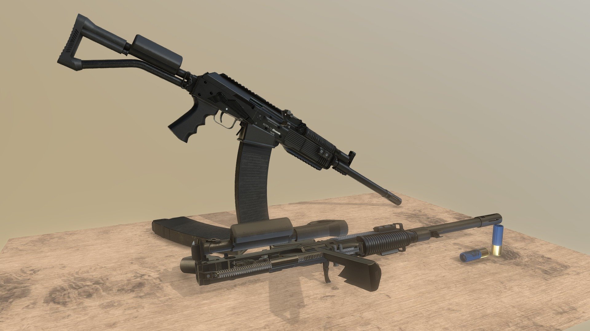 VEPR VPO 205-00 - Download Free 3D model by yarogor [cbcafad] - Sketchfab