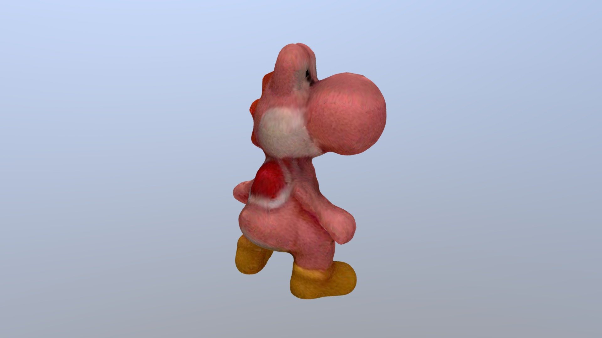 Pink Yoshi - 3D model by pitfallfritz [cbcb119] - Sketchfab