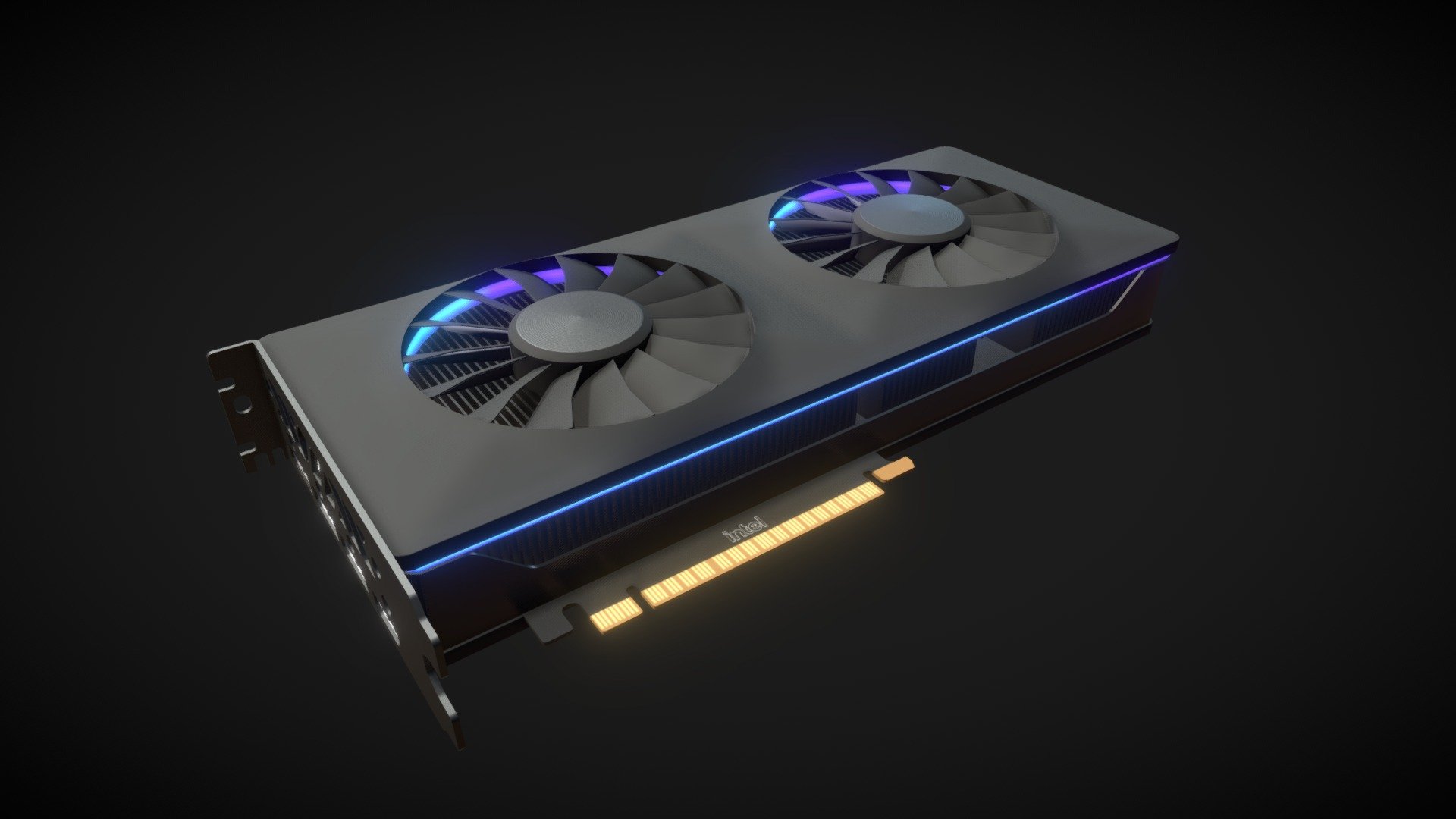 Intel Arc A770 GPU - Buy Royalty Free 3D model by miha_m [cbcdcf9 ...