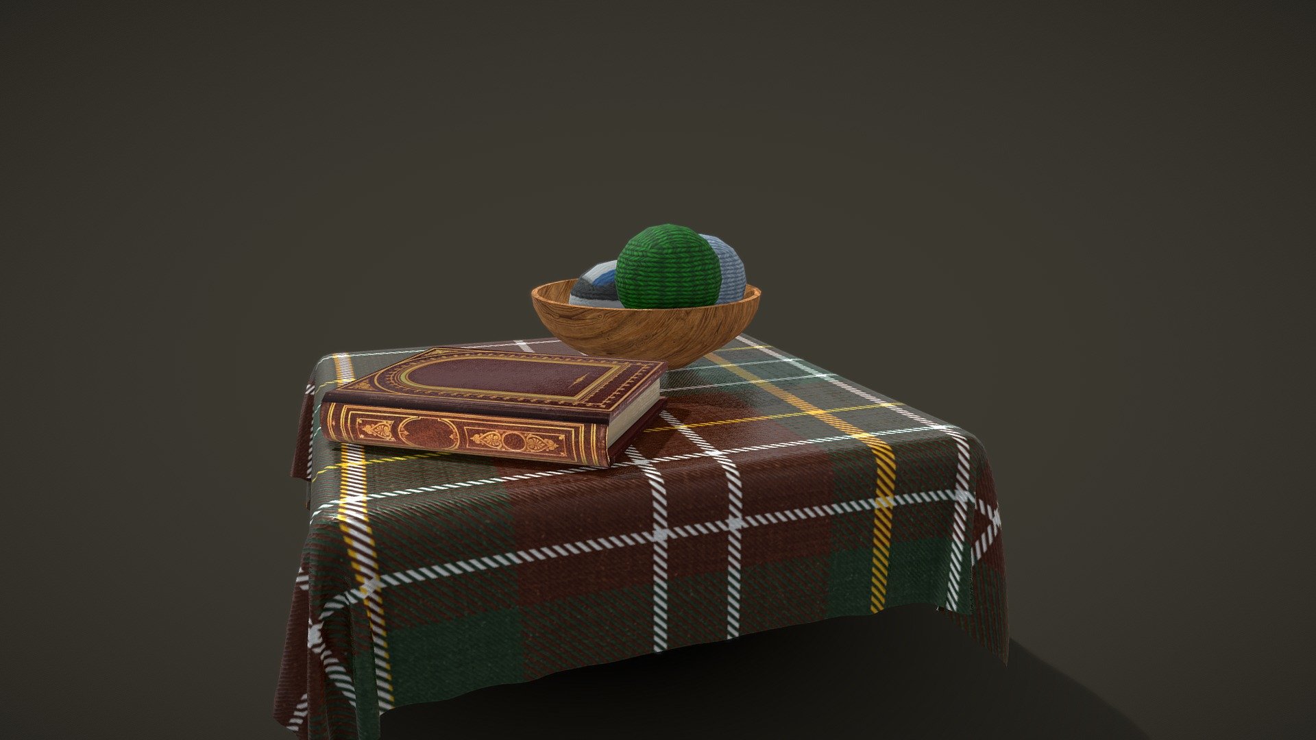 Still Life Table - 3D model by ahmedsuoamra [cbce874] - Sketchfab