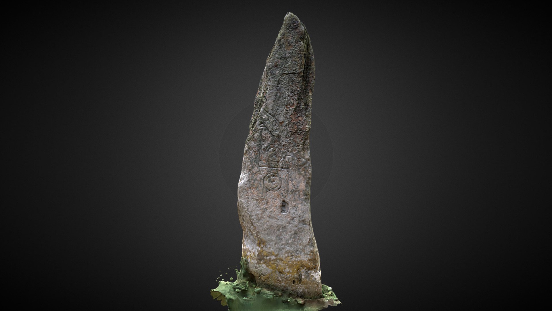 Edderton Pictish Symbol Stone - Download Free 3D model by Douglas ...