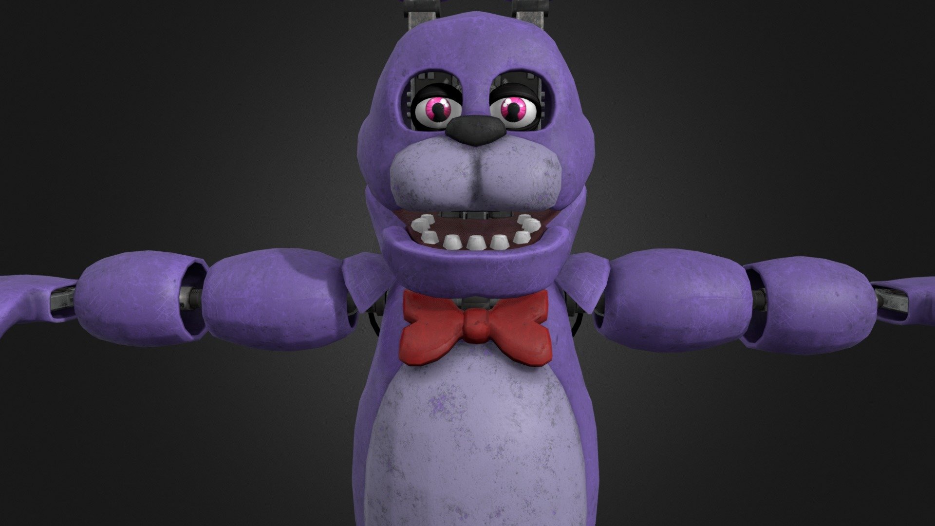 FNaF HW Bonnie ReTexture & Remesh - Download Free 3D model by Captain ...