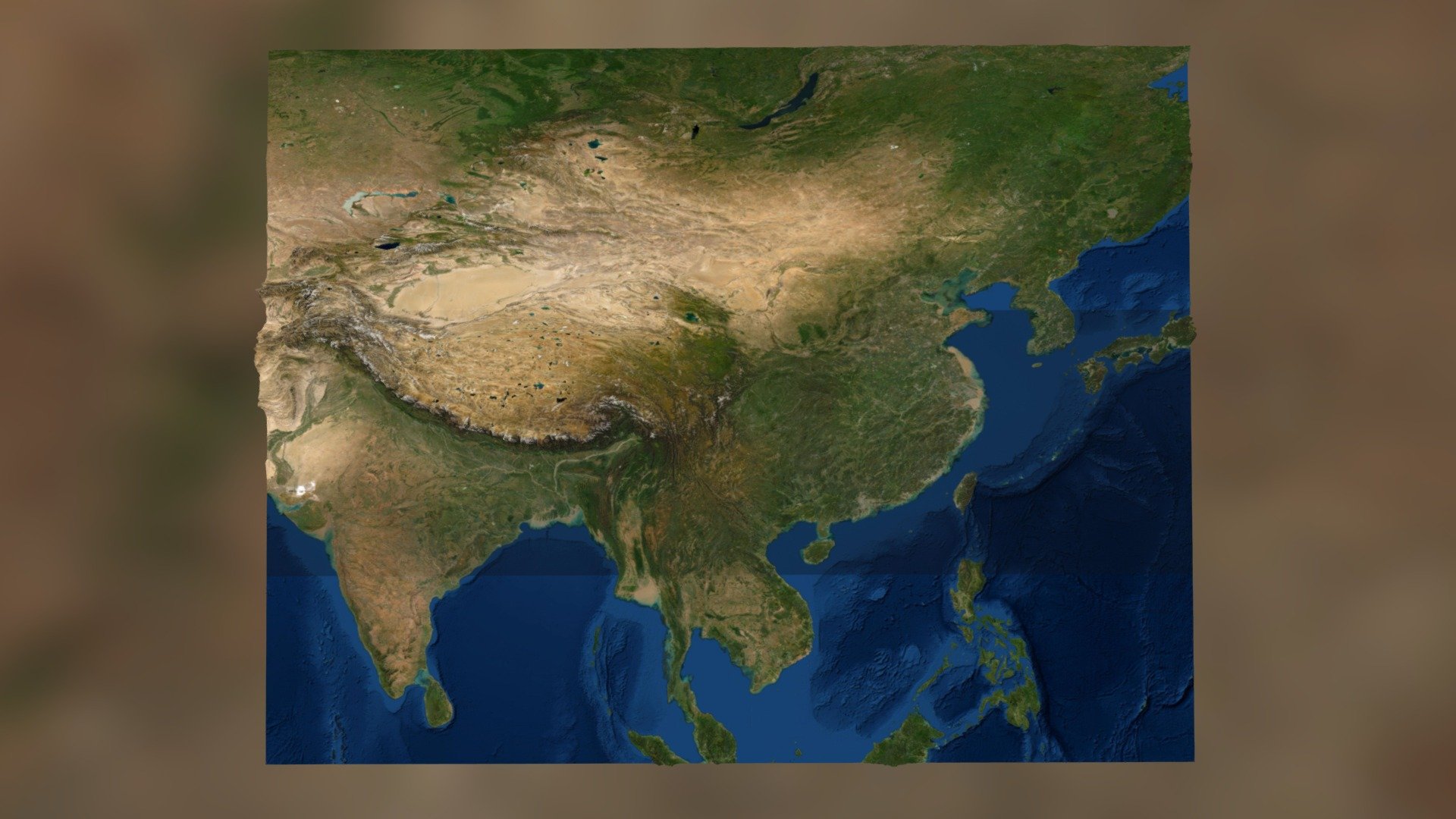 Chinese topography - 3D model by Yang (@bluepaint0218) [cbd190b ...
