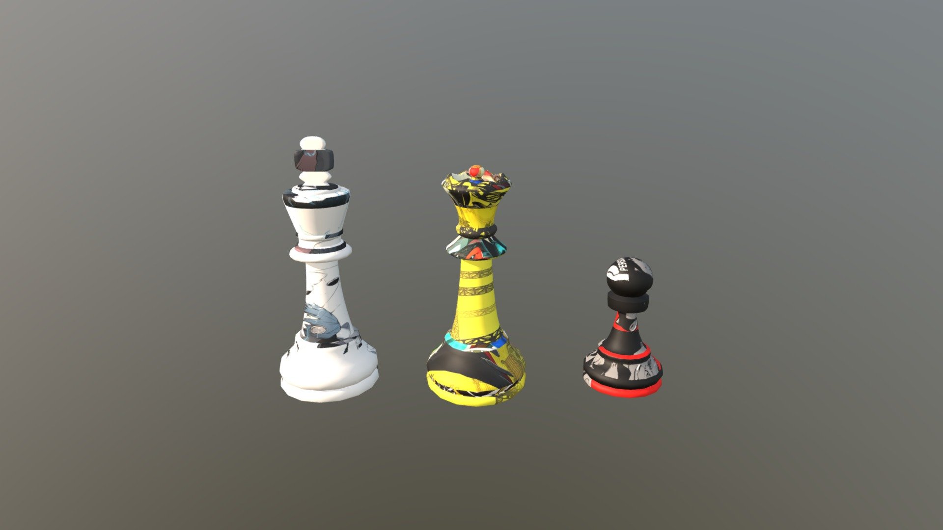Chess Piece - 3D model by sherilynbrookek [cbd1acf] - Sketchfab