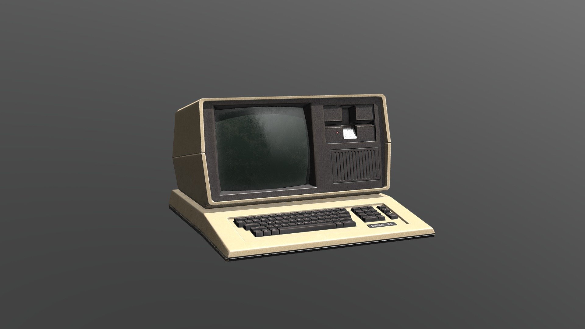 Eagle computer Low Poly model - 3D model by adriano.leo [cbd3a3c ...