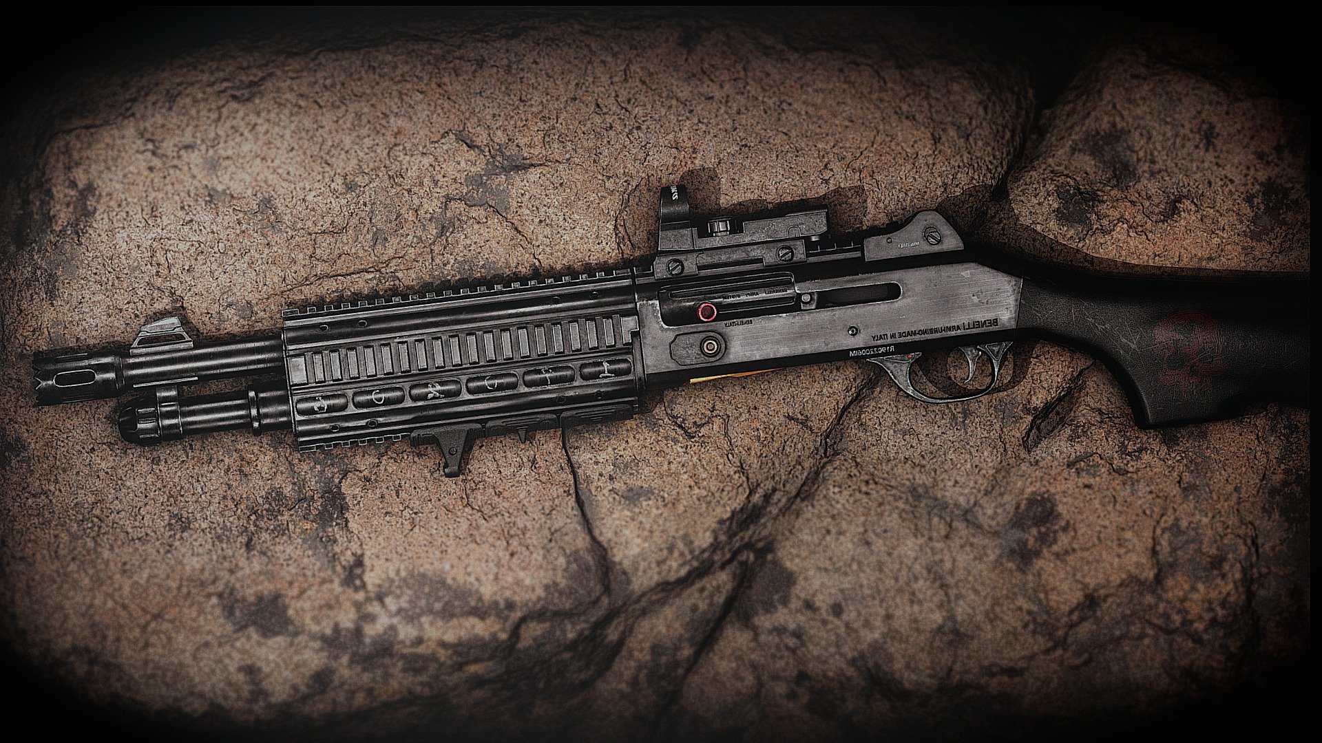 Benelli M4 Super 90 - Download Free 3D model by John Machine ...