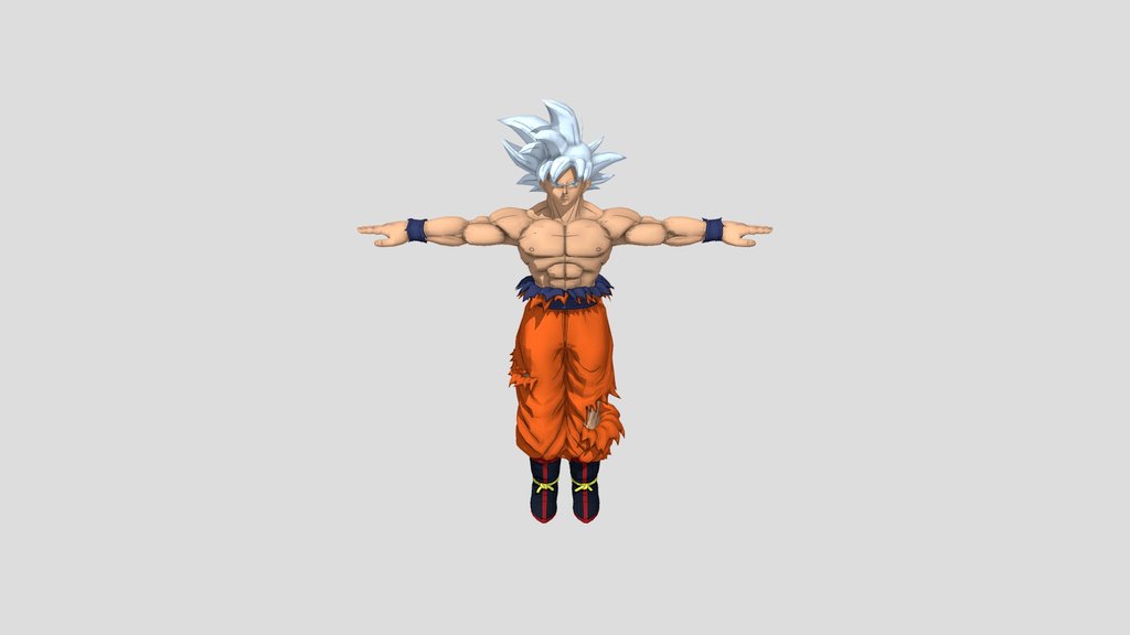 Goku - A 3D model collection by mikomagallona - Sketchfab