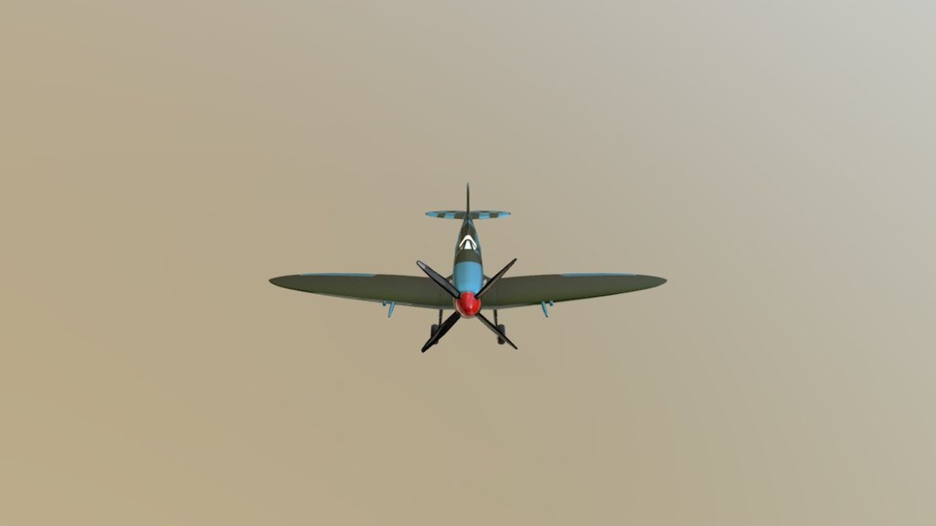 Spitfire toy - 3D model by DeadlyWizard [cbd5ee9] - Sketchfab