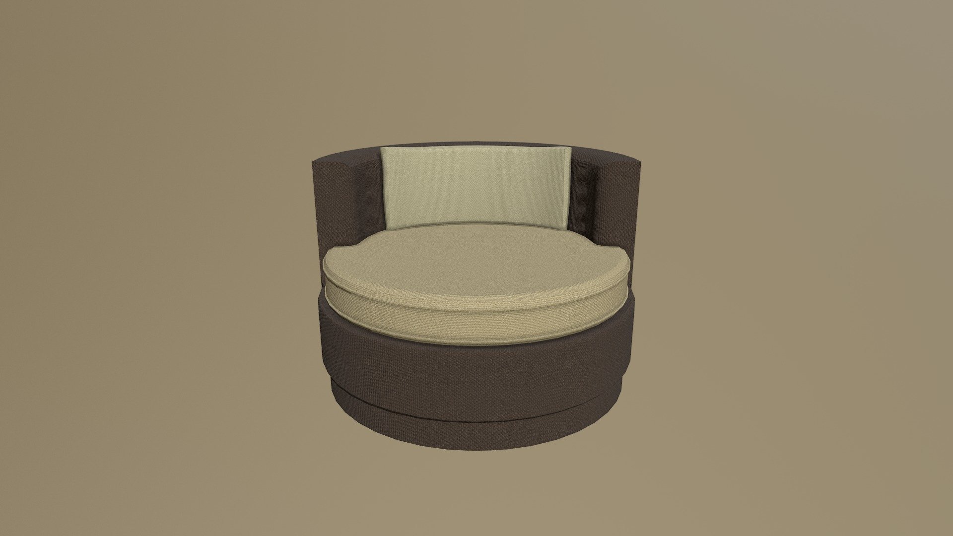 Round Seat - 3D model by mrazureangel [cbd826d] - Sketchfab