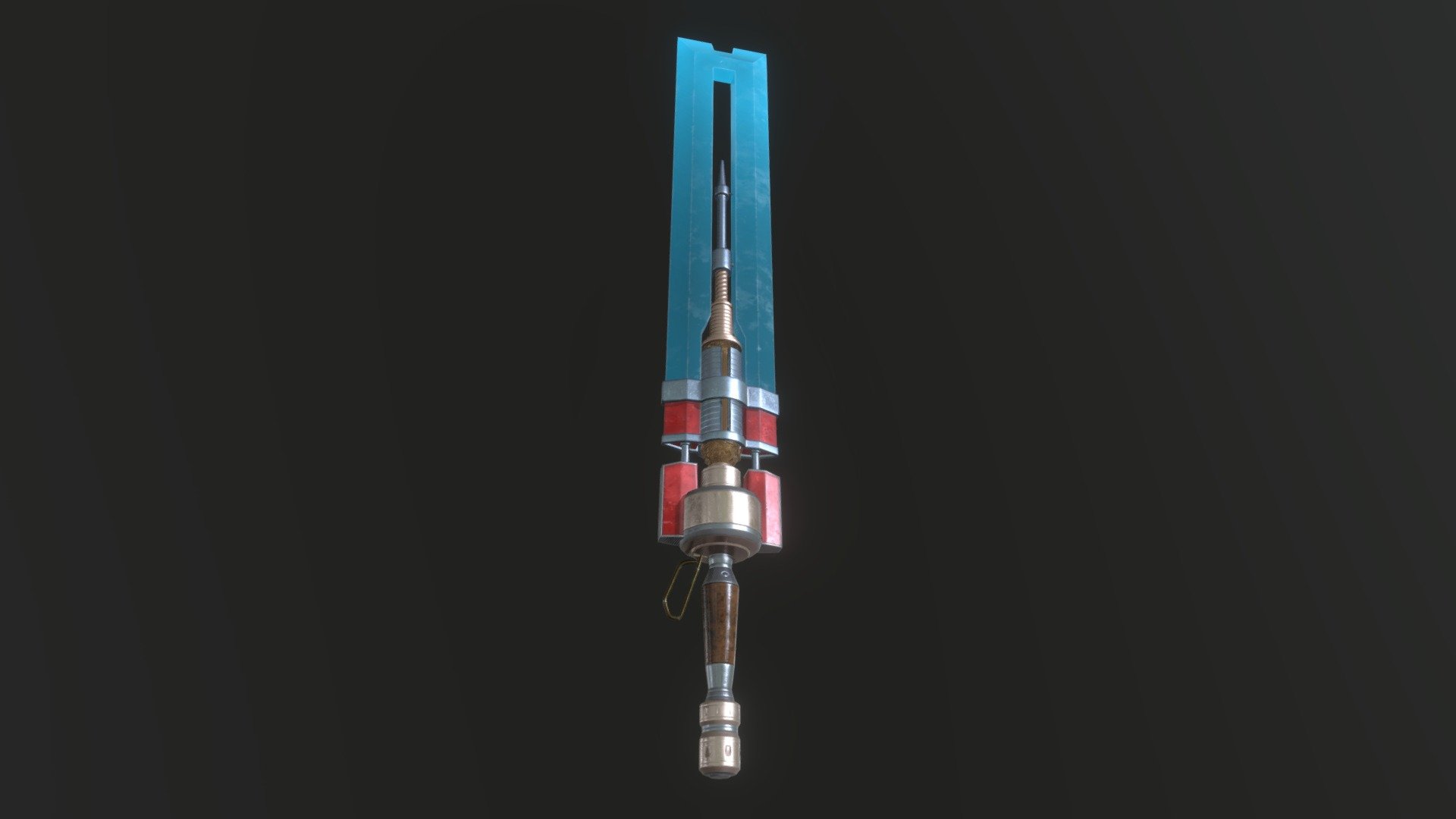 Electromagnetic sword - 3D model by Freegando [cbda0b4] - Sketchfab