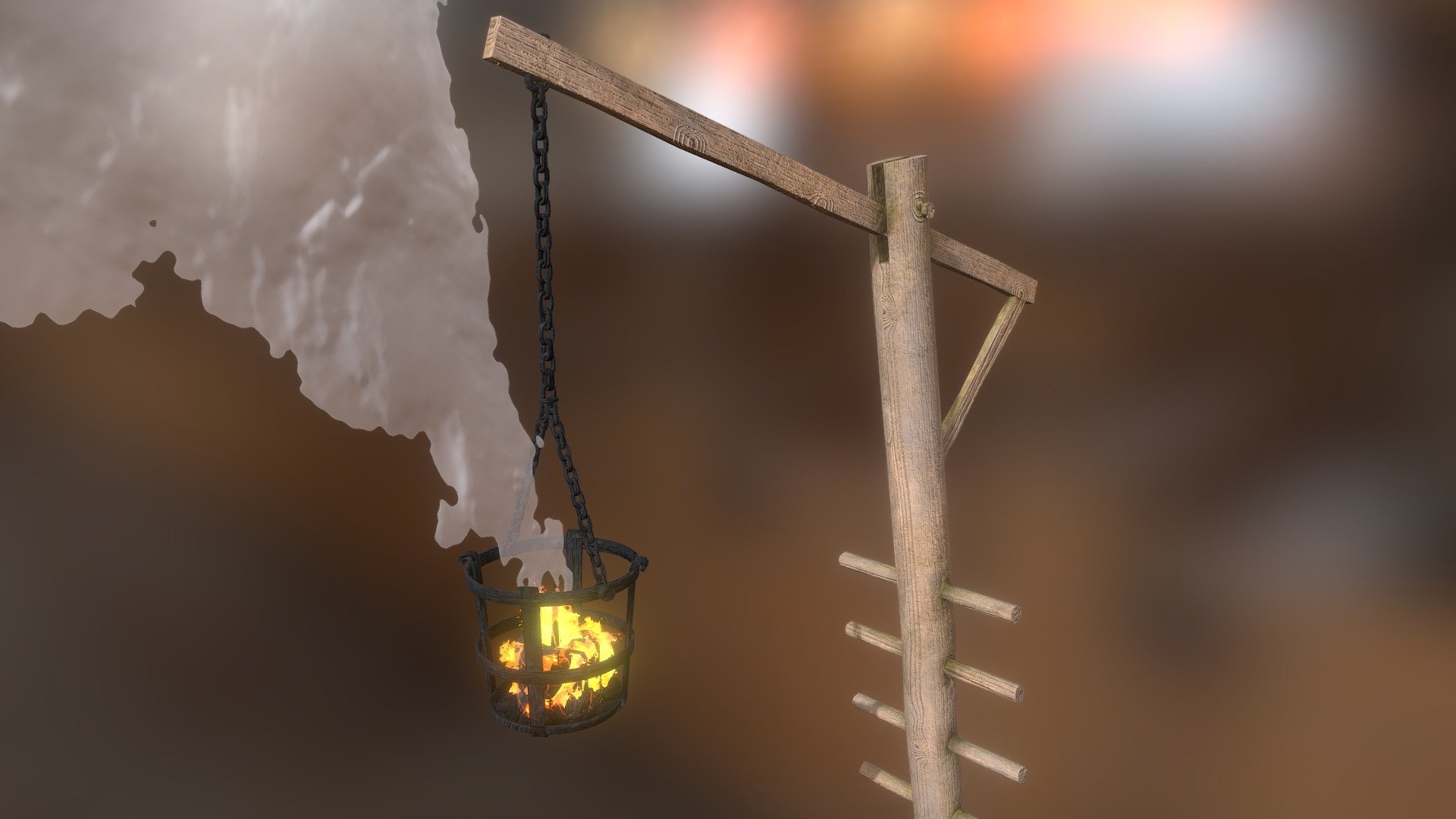 Fire beacon - 3D model by visualdimension [cbda31b] - Sketchfab