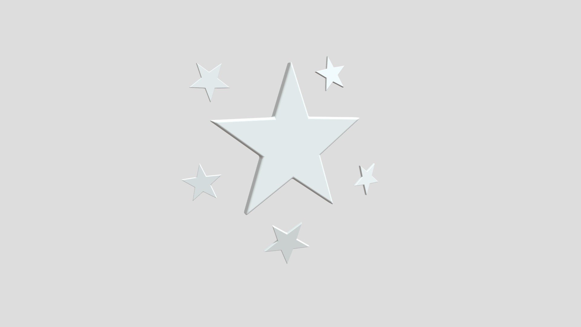 Stars - Download Free 3D model by Li (@lobytov1996) [cbda759] - Sketchfab