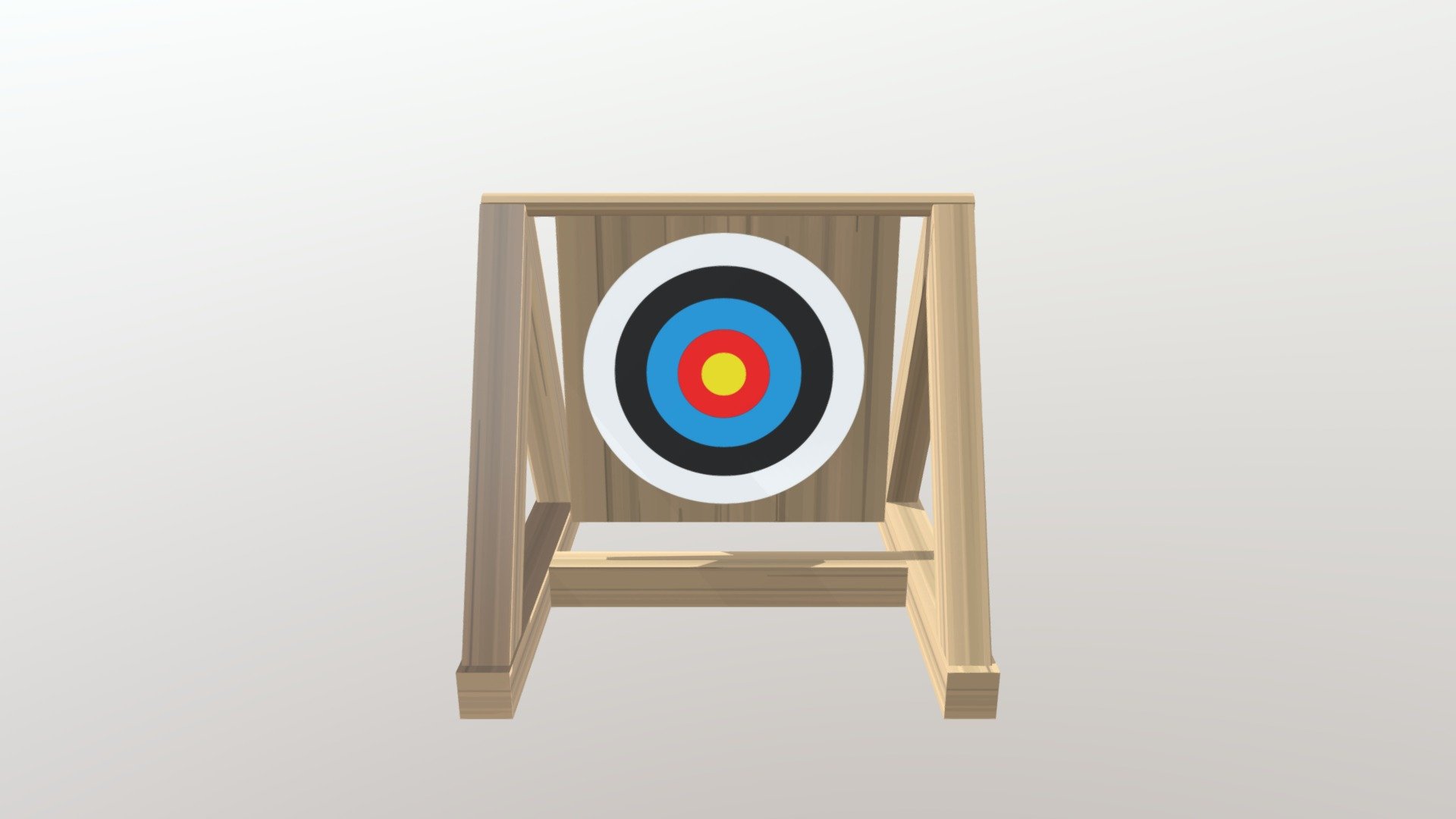 Arrow Target - 3D model by fabian.g [cbdad95] - Sketchfab