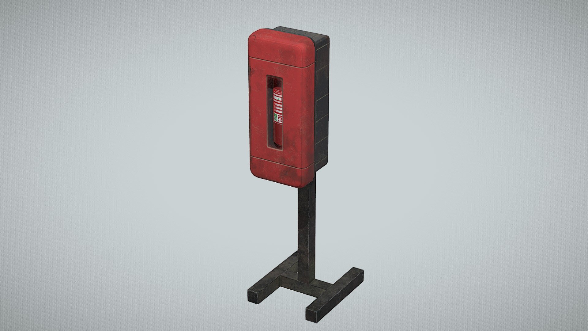 Fire Extinguisher Cabinet - Buy Royalty Free 3D model by Outlier Spa ...
