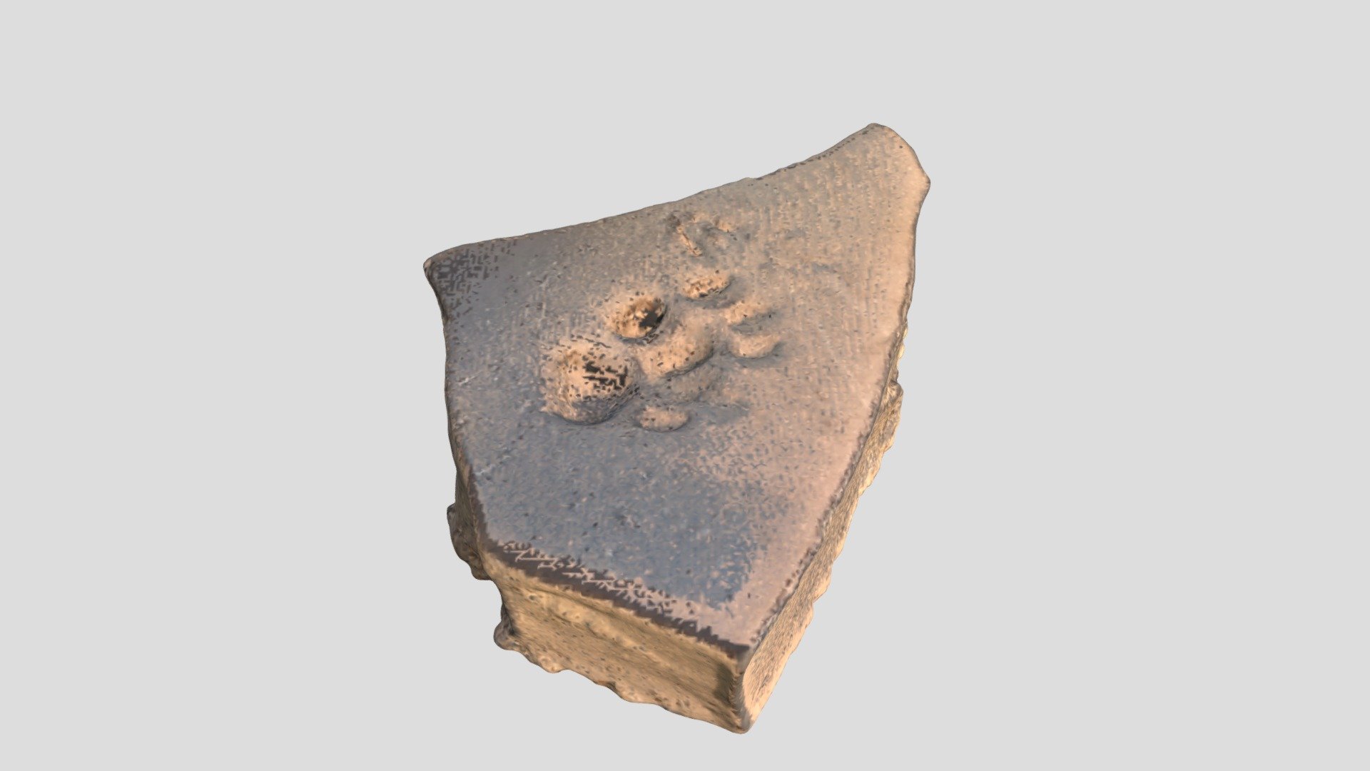 Huella gato barro Dana - 3D model by Fred Adam Supercluster NGO ...