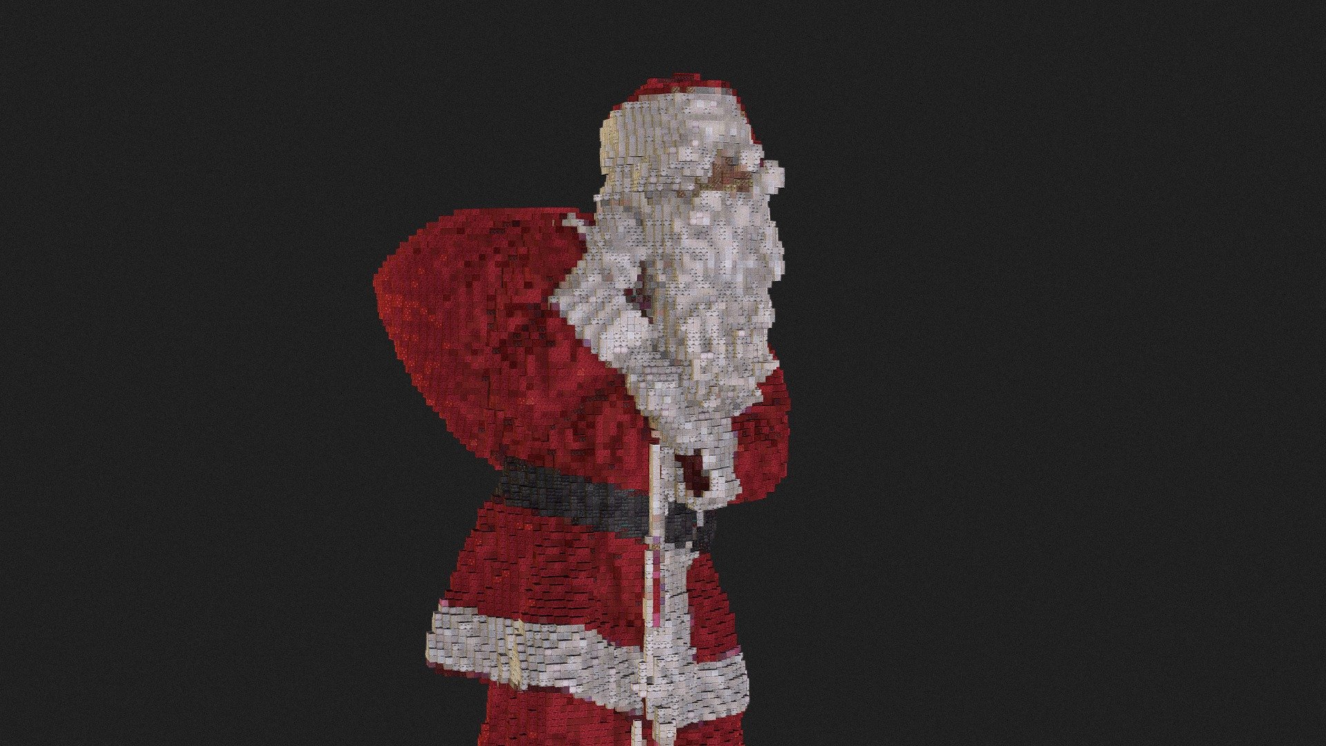 Minecraft Santa - 3D model by LeafInTheWind [cbdbfbe] - Sketchfab