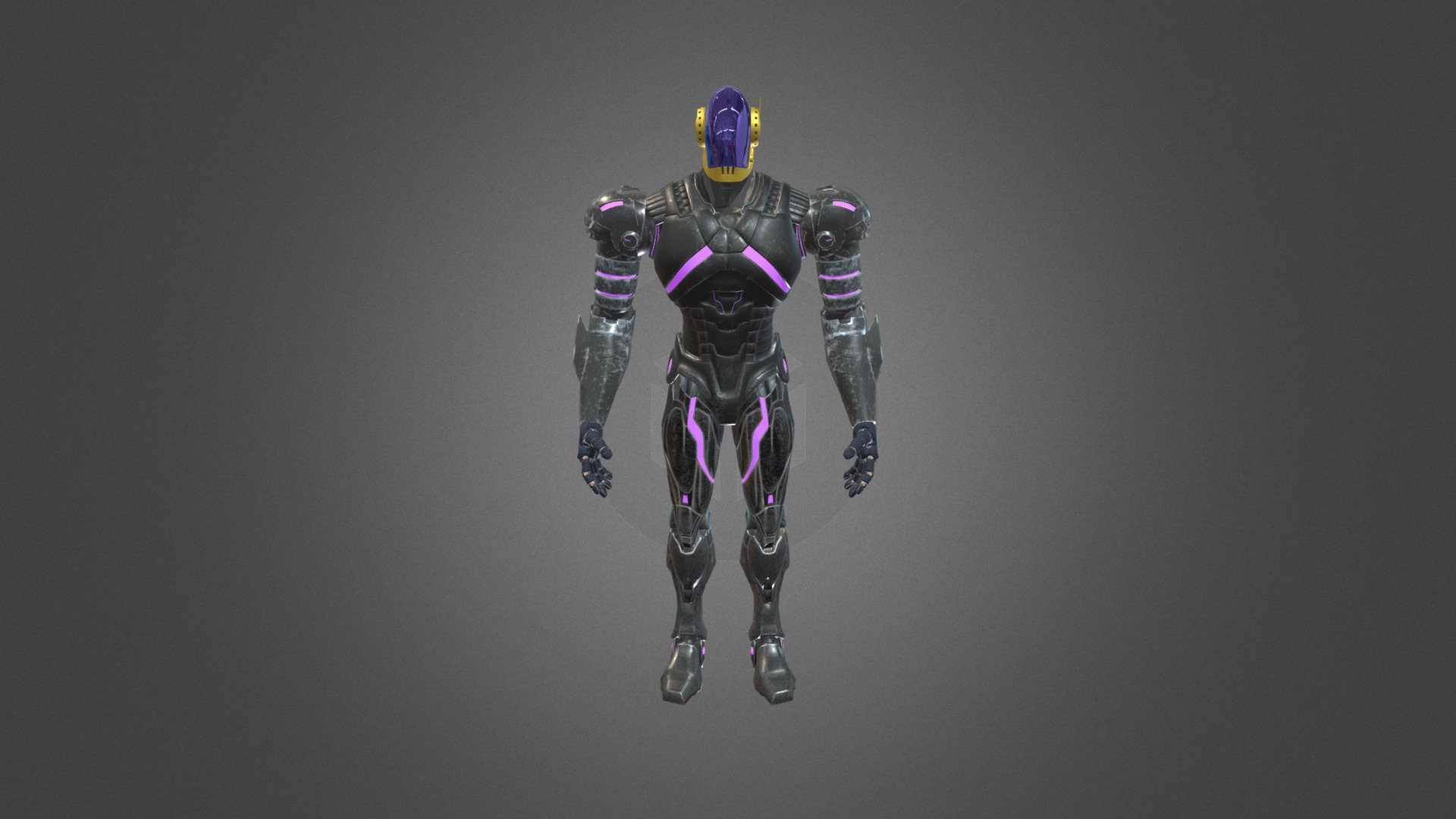 Robo Model 101 Vega Punk - 3D model by REDU3DTeam [cbdd01b] - Sketchfab