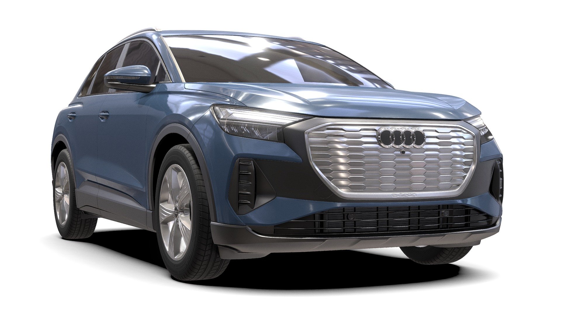 Audi Q4 35 e-tron 2022 - 3D model by autoactiva [cbddc30] - Sketchfab