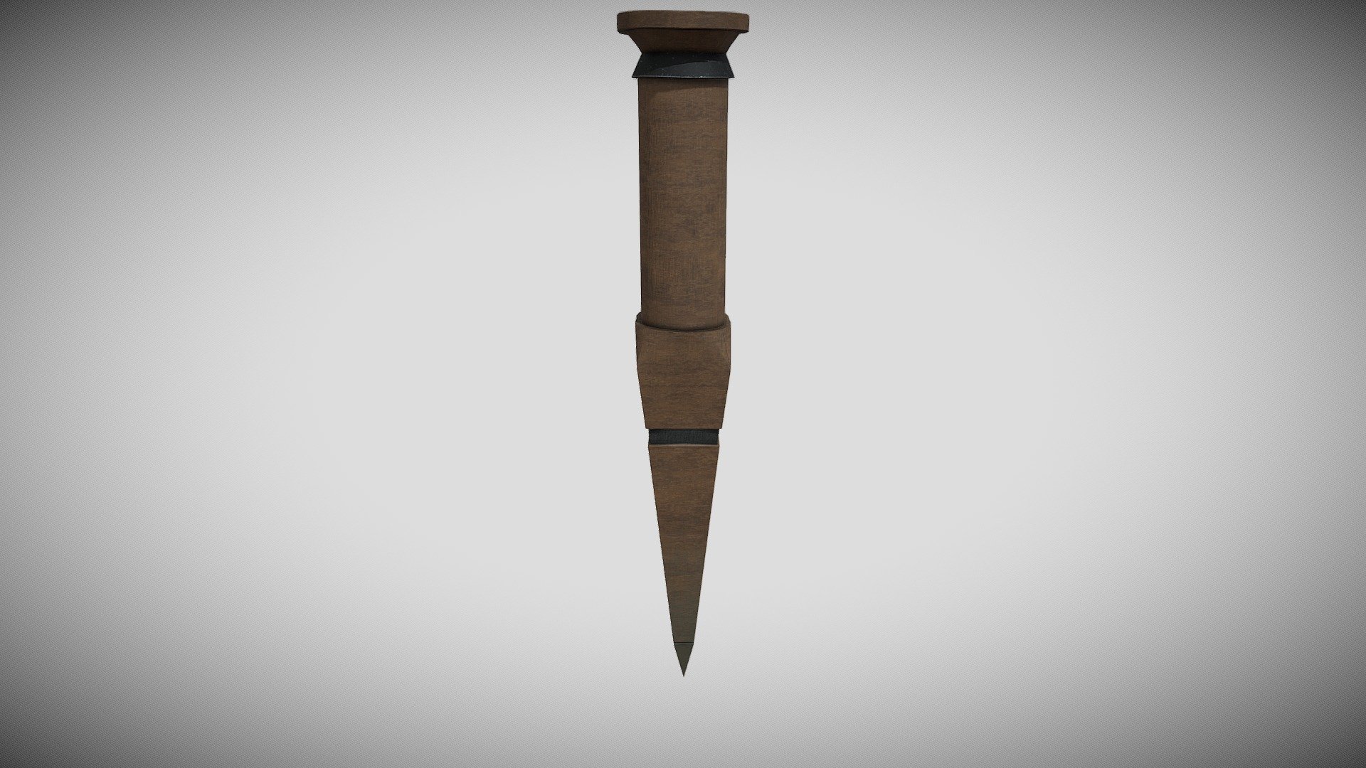 Vampire Stake - 3D model by EiselMusings [cbdf83a] - Sketchfab
