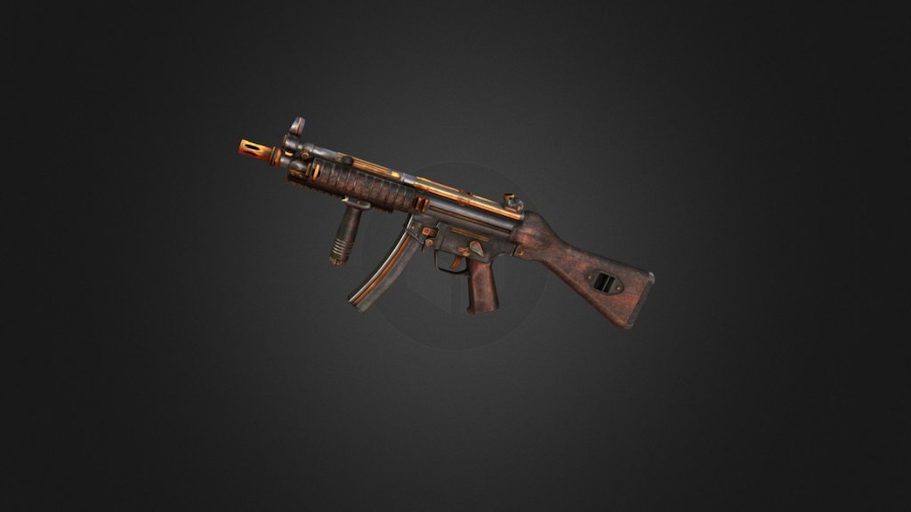 Mp5 - 3D model by skaveria [cbe0146] - Sketchfab