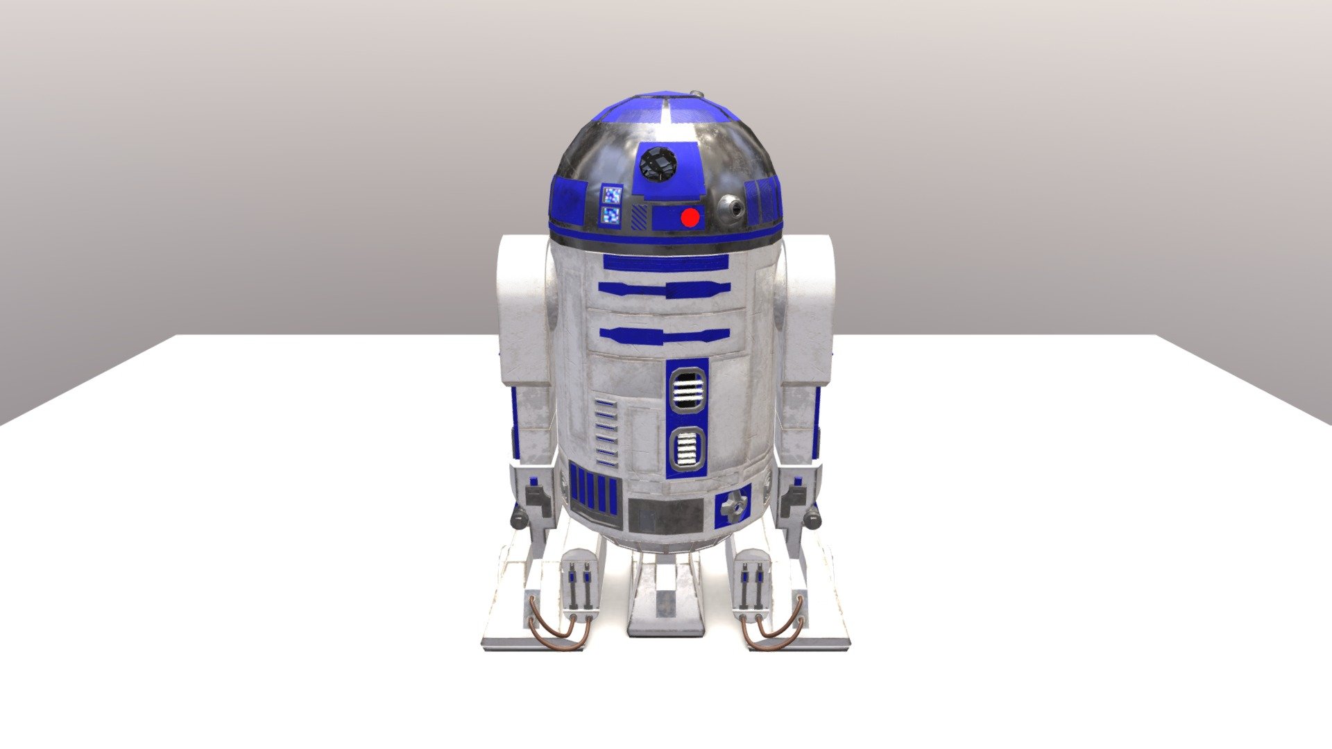 R2-D2 (Star Wars) - 3D model by Dora.Bordin_ (@isadora7bordin) [cbe45cd ...