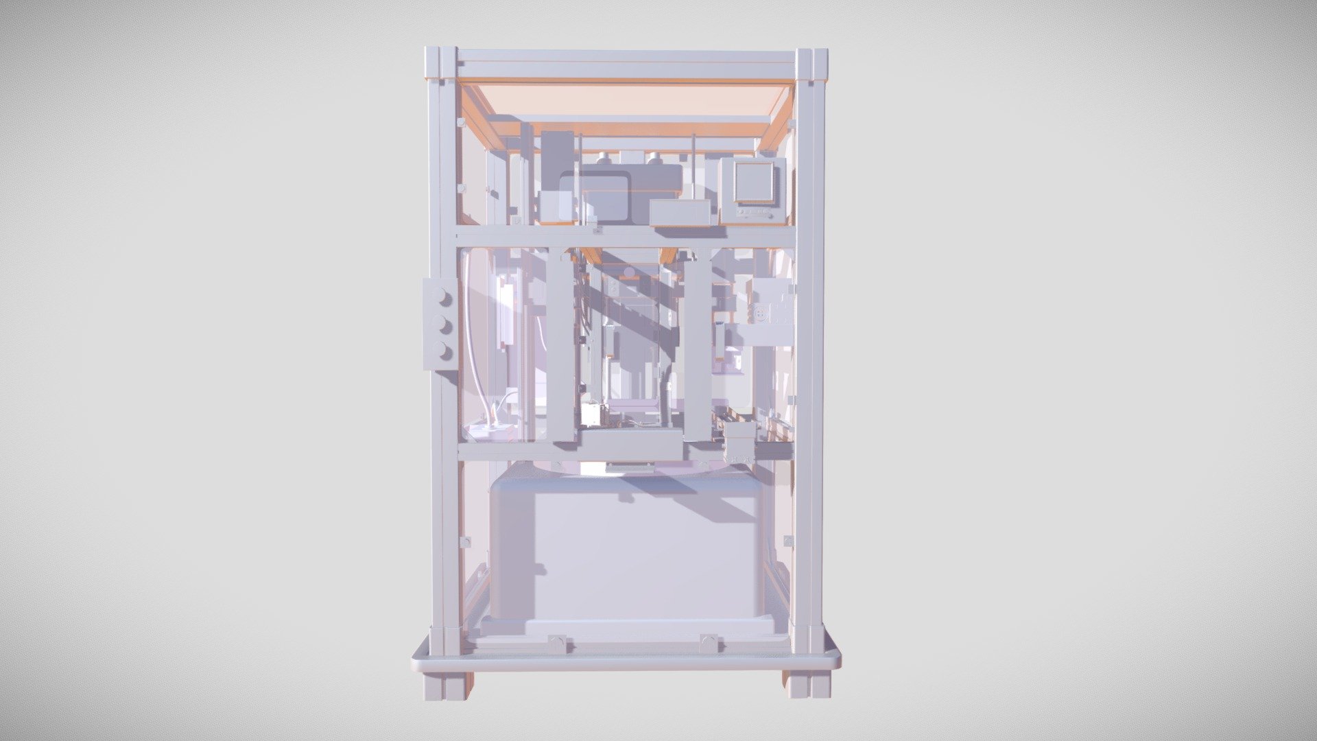 Part Manufacturing Machine - Download Free 3D model by Inky Vogue ...