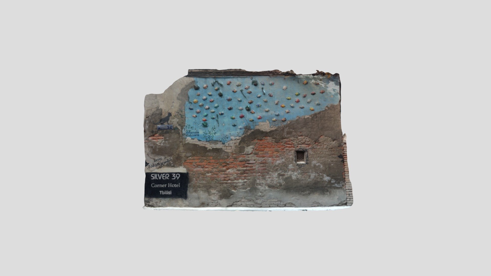 Brick Wall with Fish - Download Free 3D model by dmitry.sind [cbe523c ...