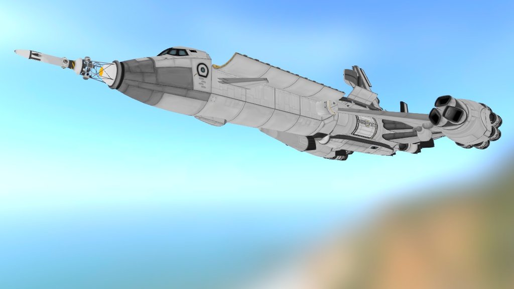 Argo-II - 3D model by Jett Quasar (@jolly_roger) [cbe6472] - Sketchfab