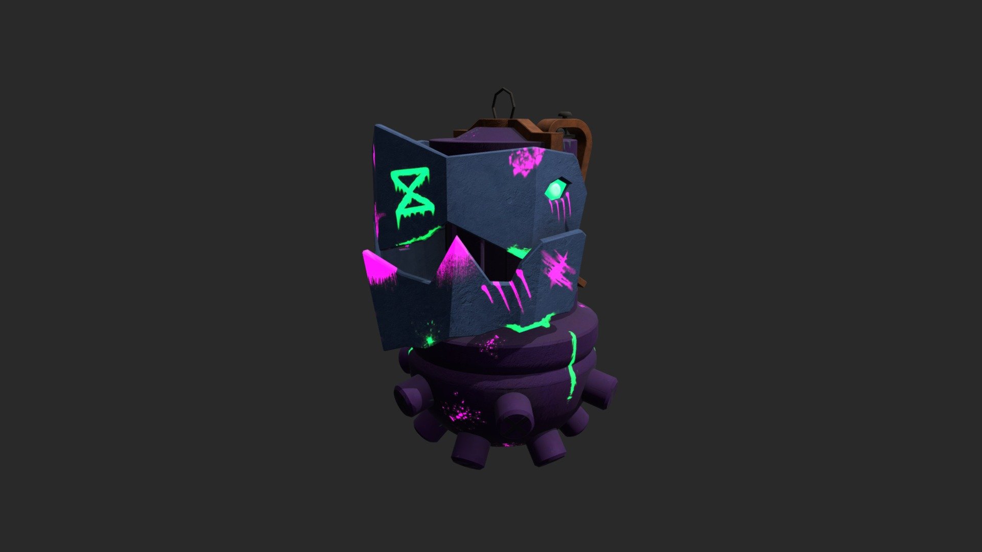 Jinx Grenade - 3D model by berkay.tari [cbe6ad9] - Sketchfab