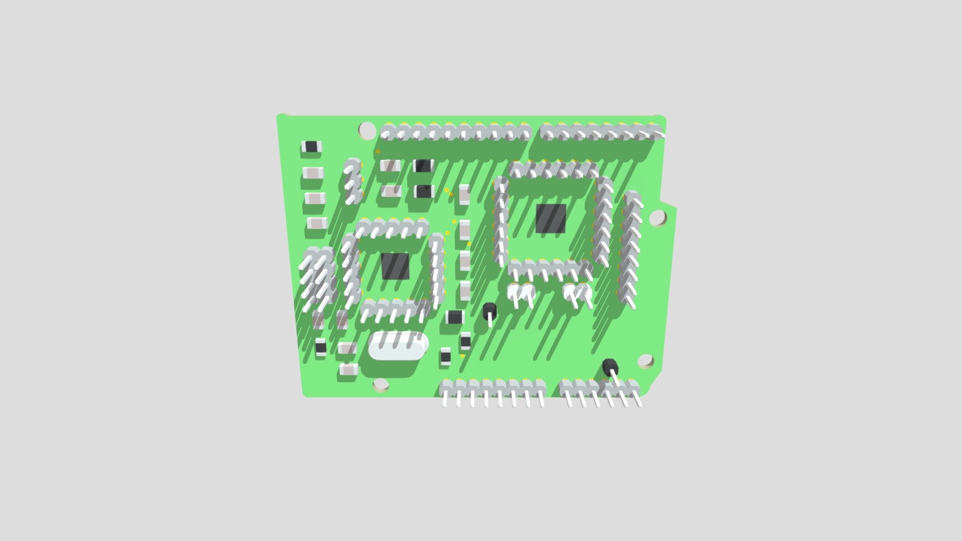 MPU NRF Arduino Shield - Download Free 3D model by carter.g.mcveigh ...