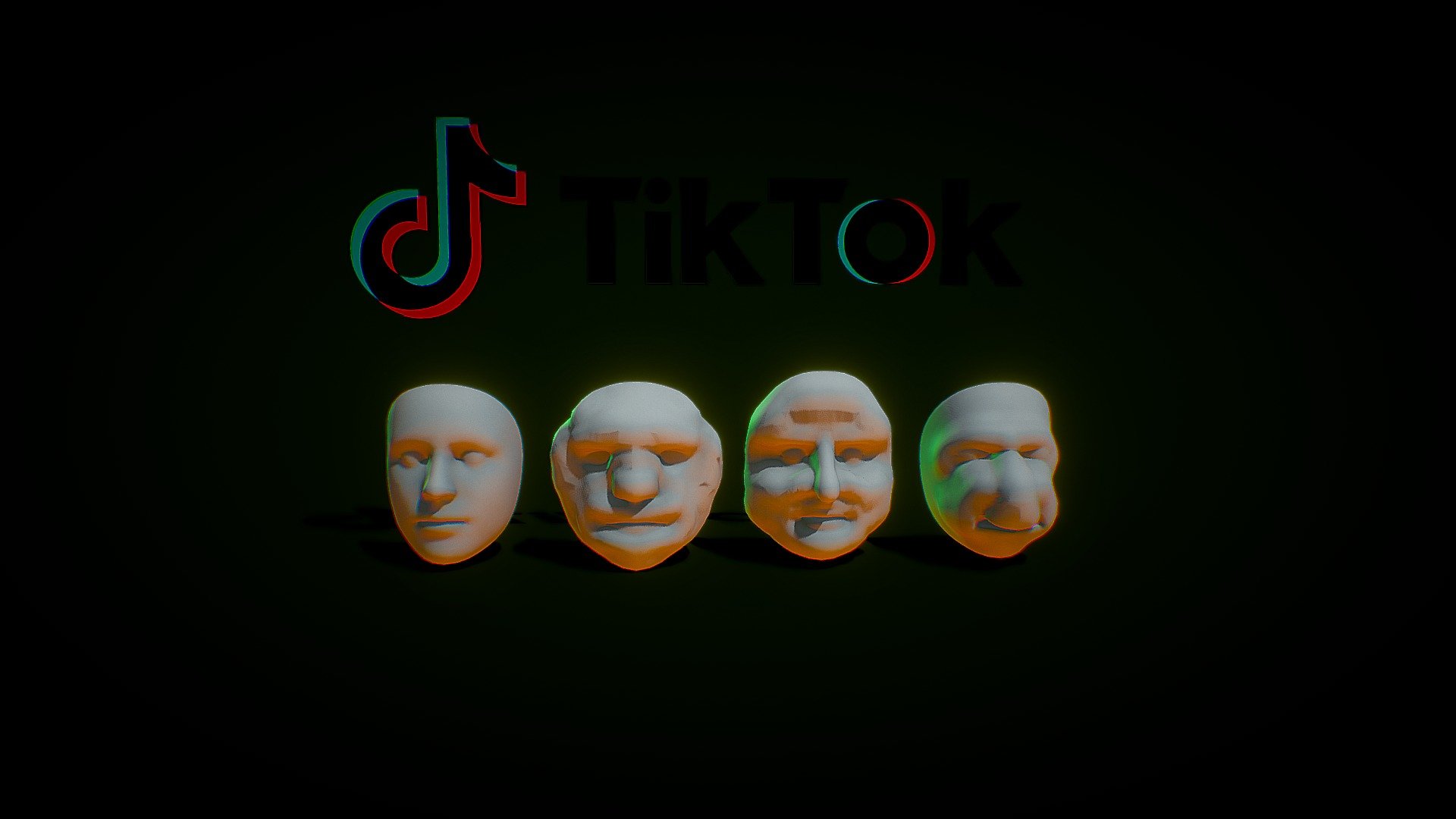 Tik Tok Face Mask - Download Free 3D model by Parlin Sitorus ...