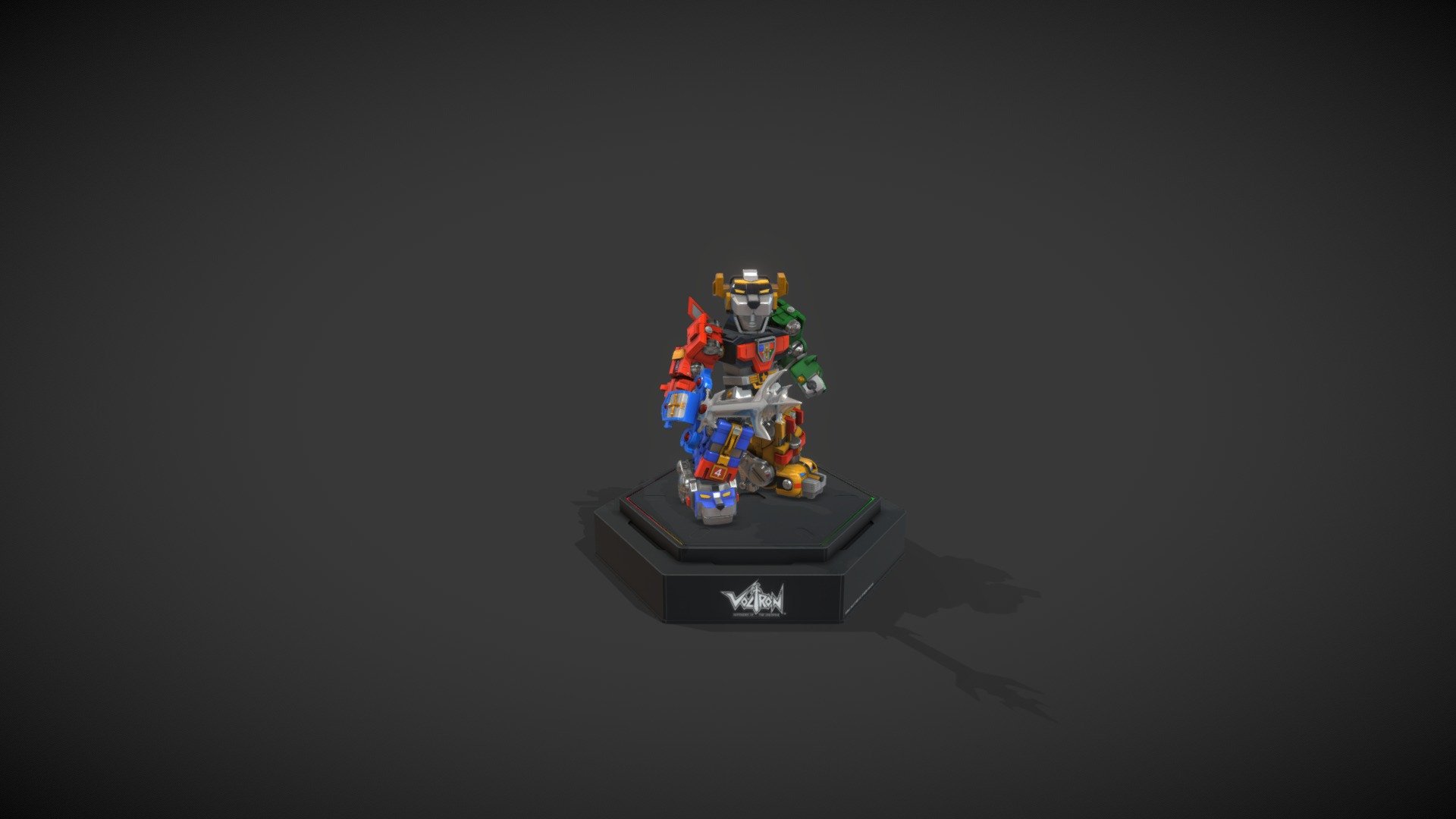 Voltron - 3D model by CYPHRLY [cbe7d7d] - Sketchfab