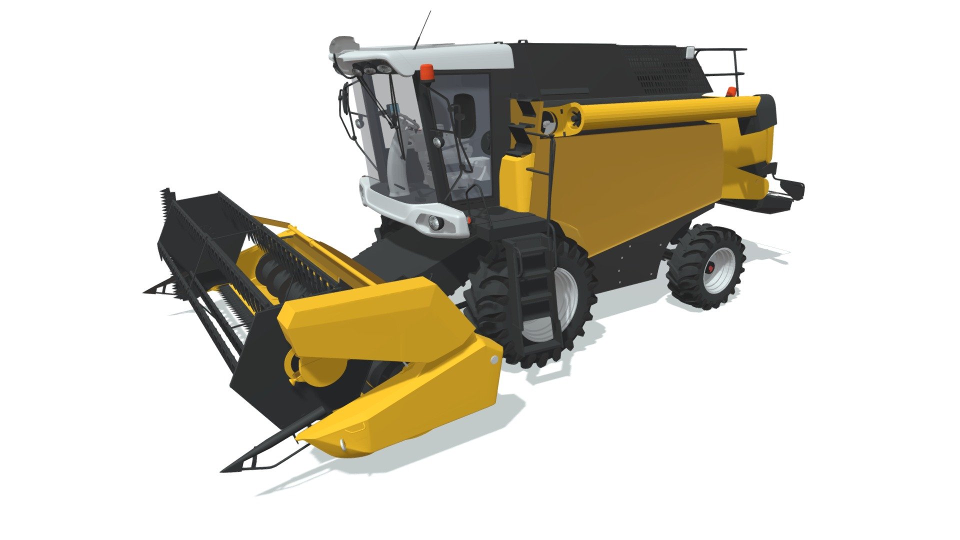 Combine Harvester - Buy Royalty Free 3D model by 3DHorse [cbe8455 ...