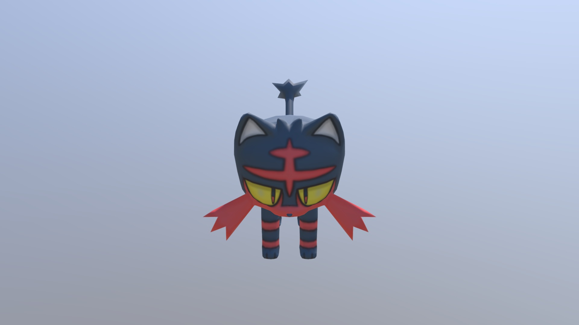 Litten - 3D model by Rashky [cbe84b9] - Sketchfab