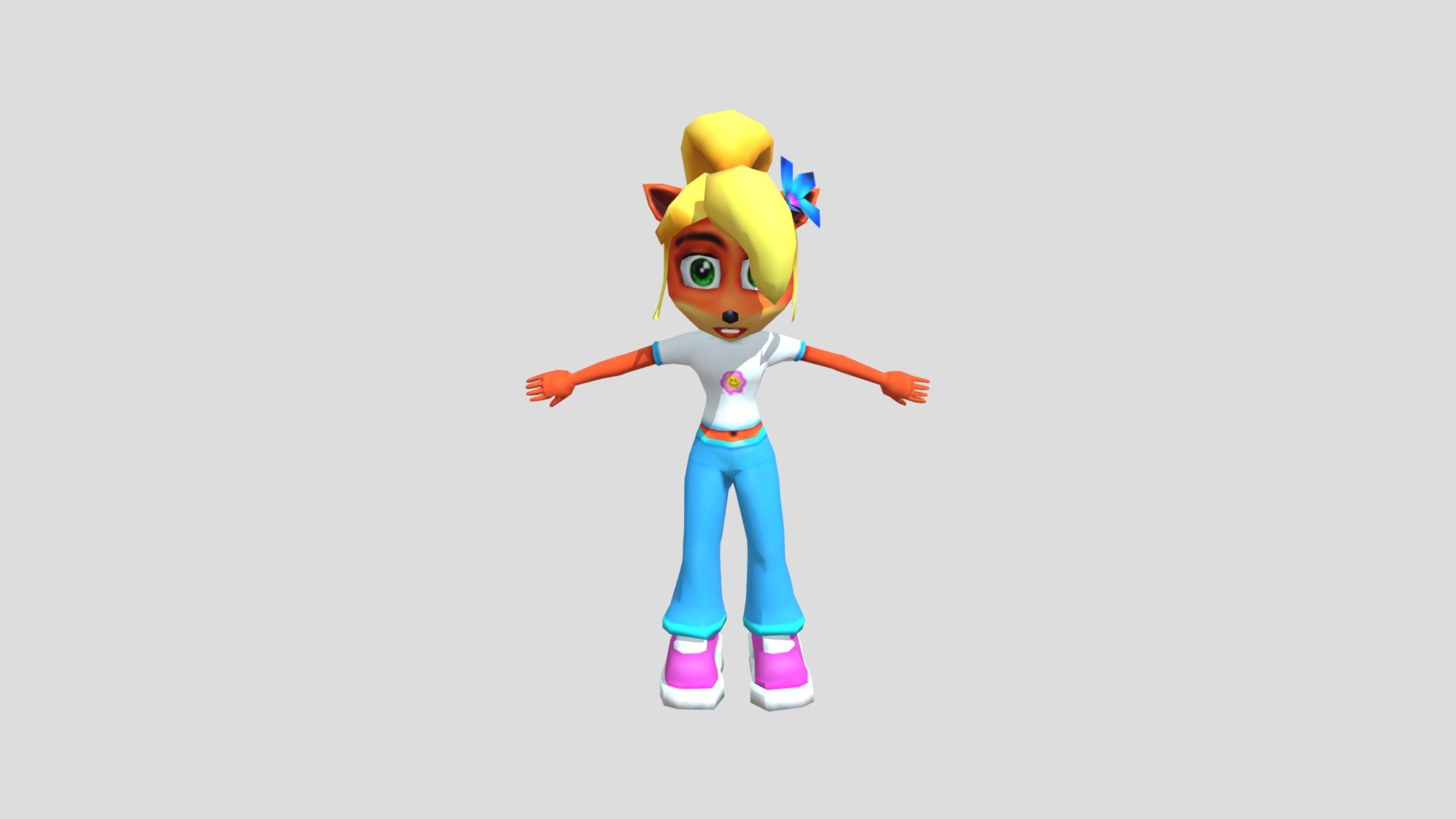 GameCube - Crash Nitro Kart - Coco Bandicoot - 3D model by ...