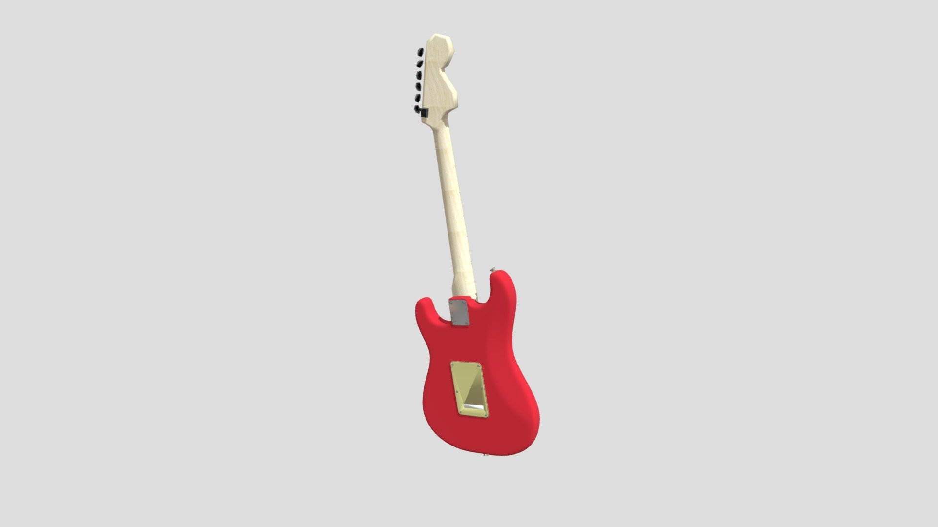 Fender Stratocaster Jimi Hendrix - 3D model by laphynya [cbf02c4 ...