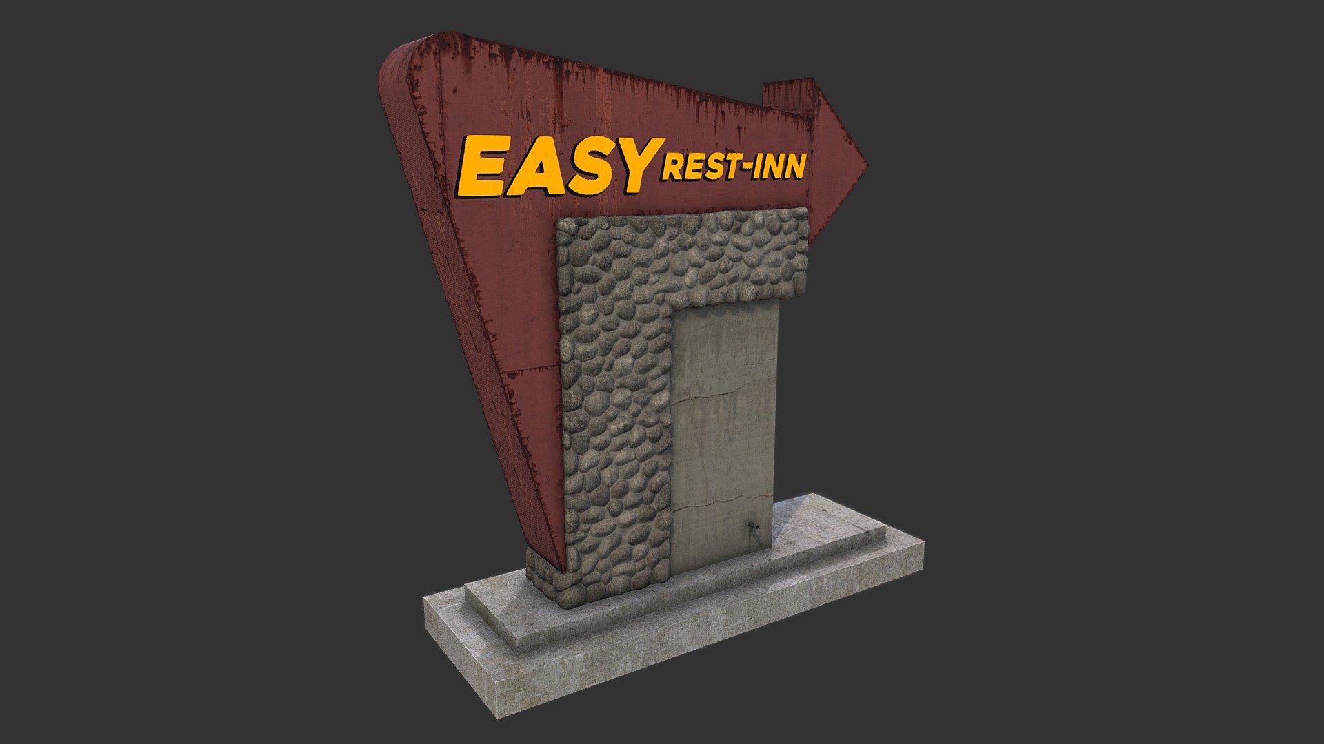 Sign - 3D model by kanistra [cbf1709] - Sketchfab