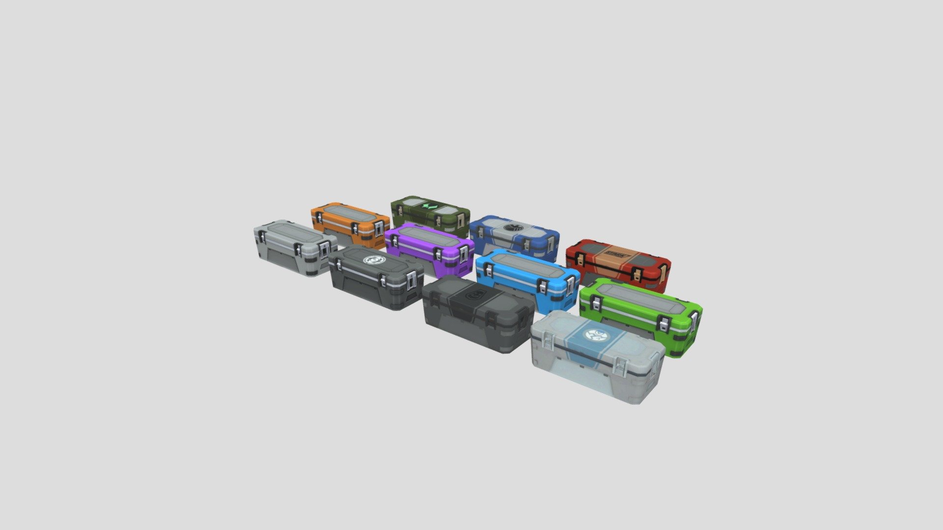 Fortnite Chest Gallery - Download Free 3D model by RamonaFlowers🌼 ...