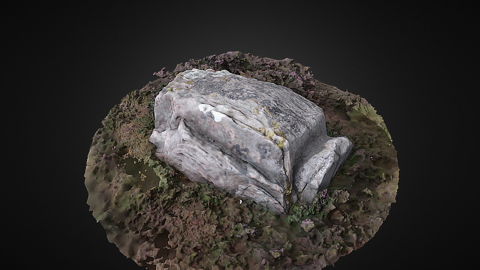 Dwarfie Blocking Stone (?), Hoy, Orkney - Download Free 3D model by ...