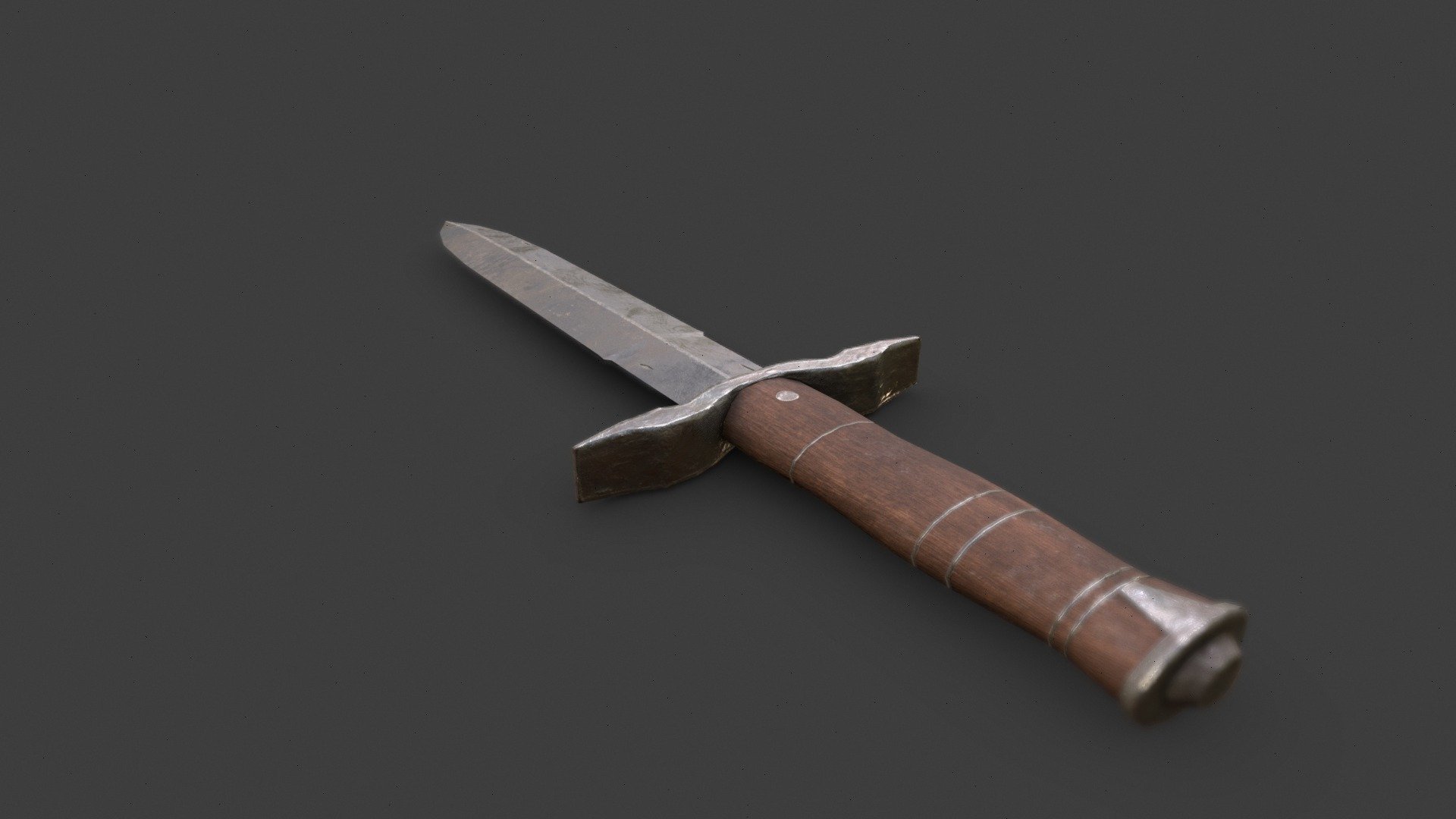 Iron Dagger - 3D model by Omer23 (@ssjomer23) [cbf6a8d] - Sketchfab