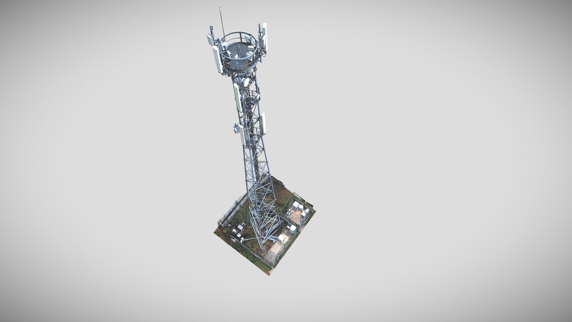 Antenne Telecom - 3D model by pragmapix [cbf6d49] - Sketchfab