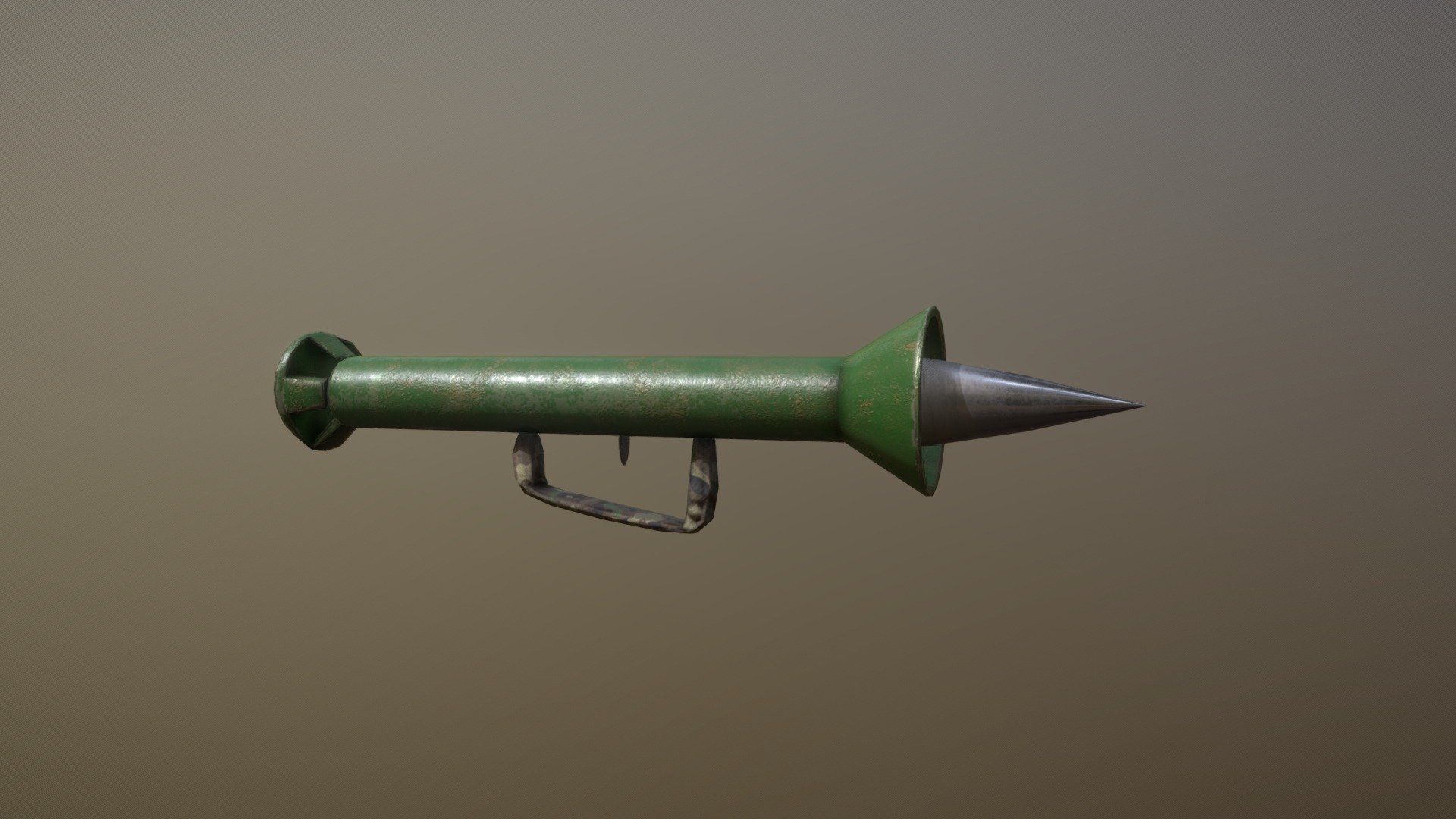 Rocket launcher low poly - 3D model by Jordan (@1xJordan-) [cbf7f24 ...