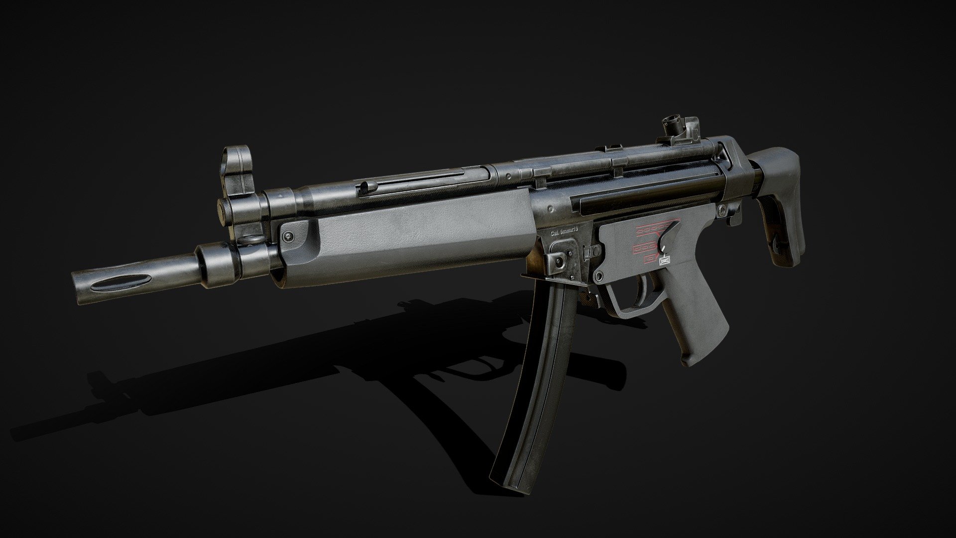 HK MP5 - Buy Royalty Free 3D model by Tomas Peralta (@TomasPeralta ...