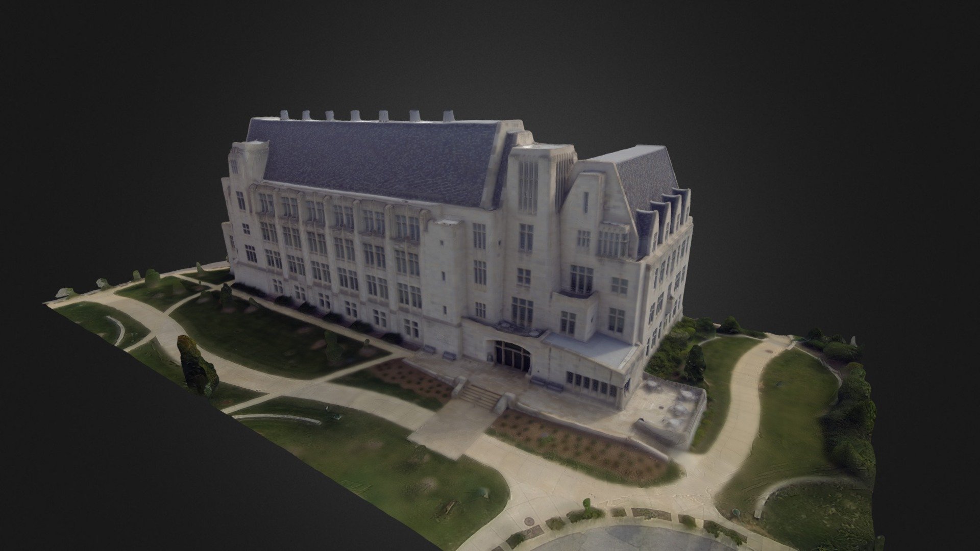 IU Multidisciplinary Science Building 2 - 3D model by Matthew Brennan ...