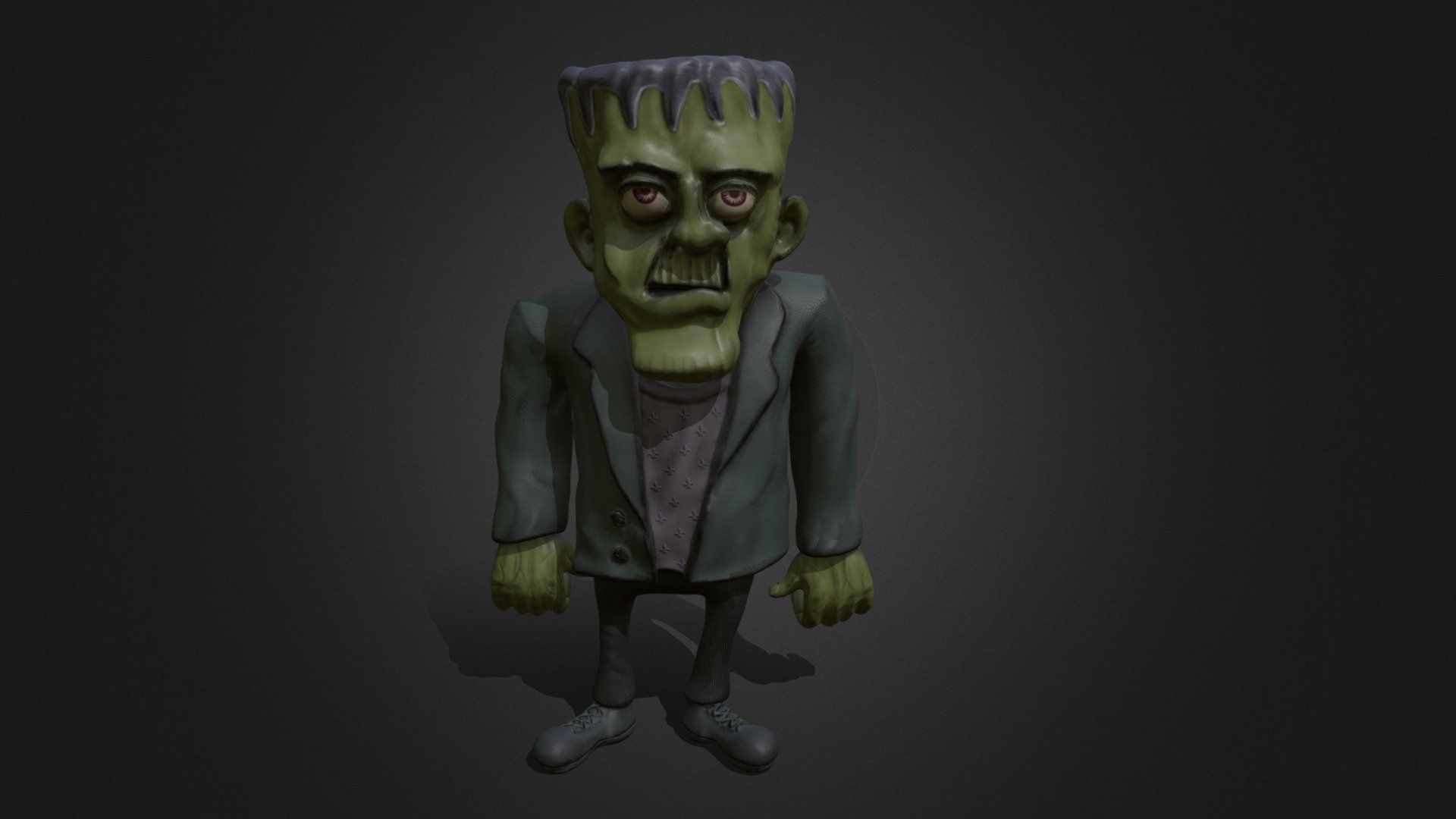 Frankenstein By Rasmus Lindhardt Møller - 3D model by RasmusMoeller ...
