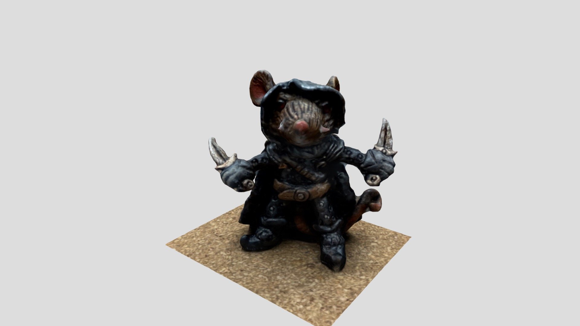 D&D Rogue Mouse - 3D model by Shane Bevin (@spacebovine) [cbfa169 ...