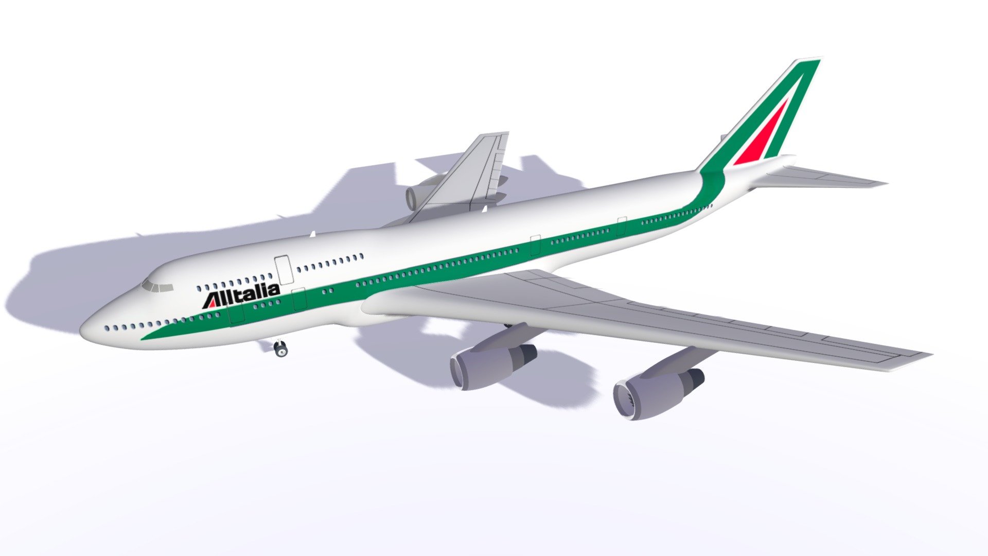 Alitalia Airways - Buy Royalty Free 3D model by 3DHorse [cbfa242 ...
