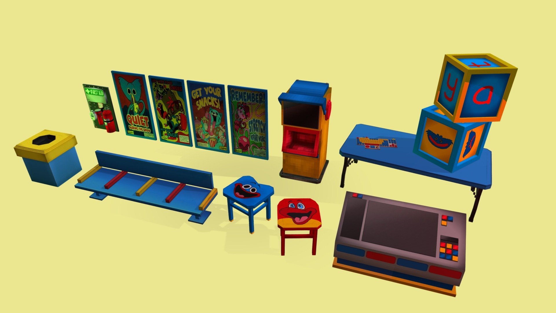 Minecraft - Asset Playtime - 3D model by Ruiva Millet (@Ruivamillet ...